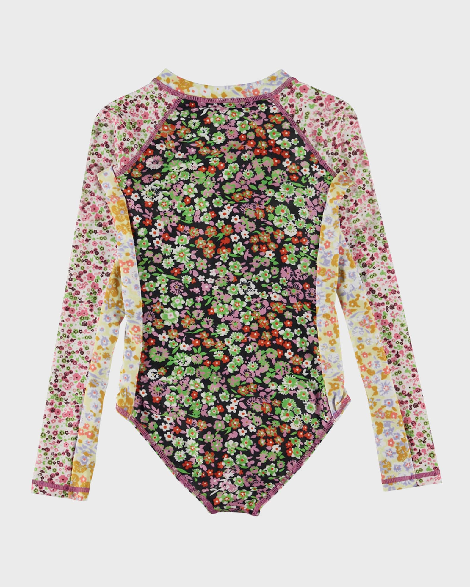 Girl's Necky One-Piece Zip Swimsuit | Neiman Marcus