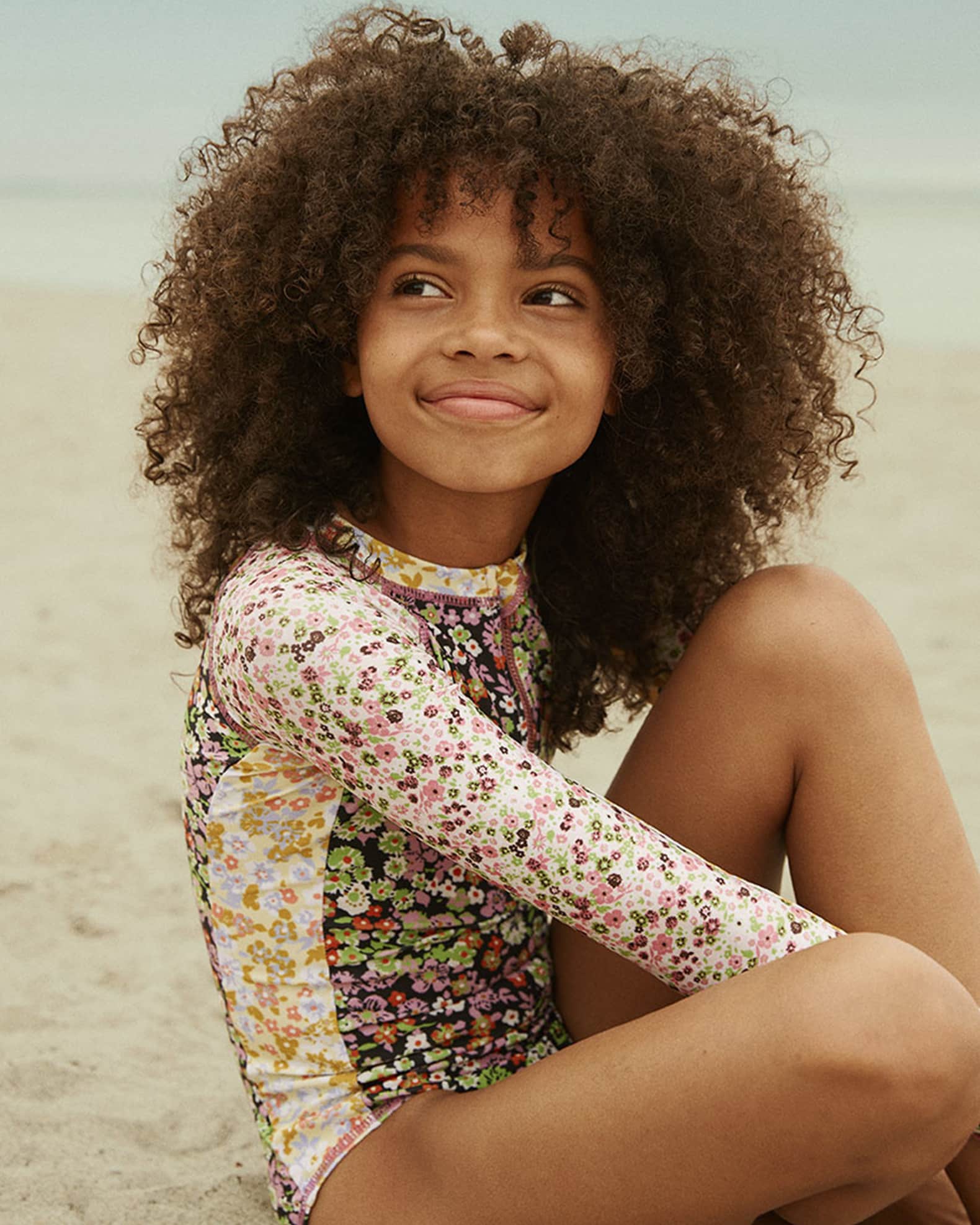 Girl's Necky One-Piece Zip Swimsuit | Neiman Marcus