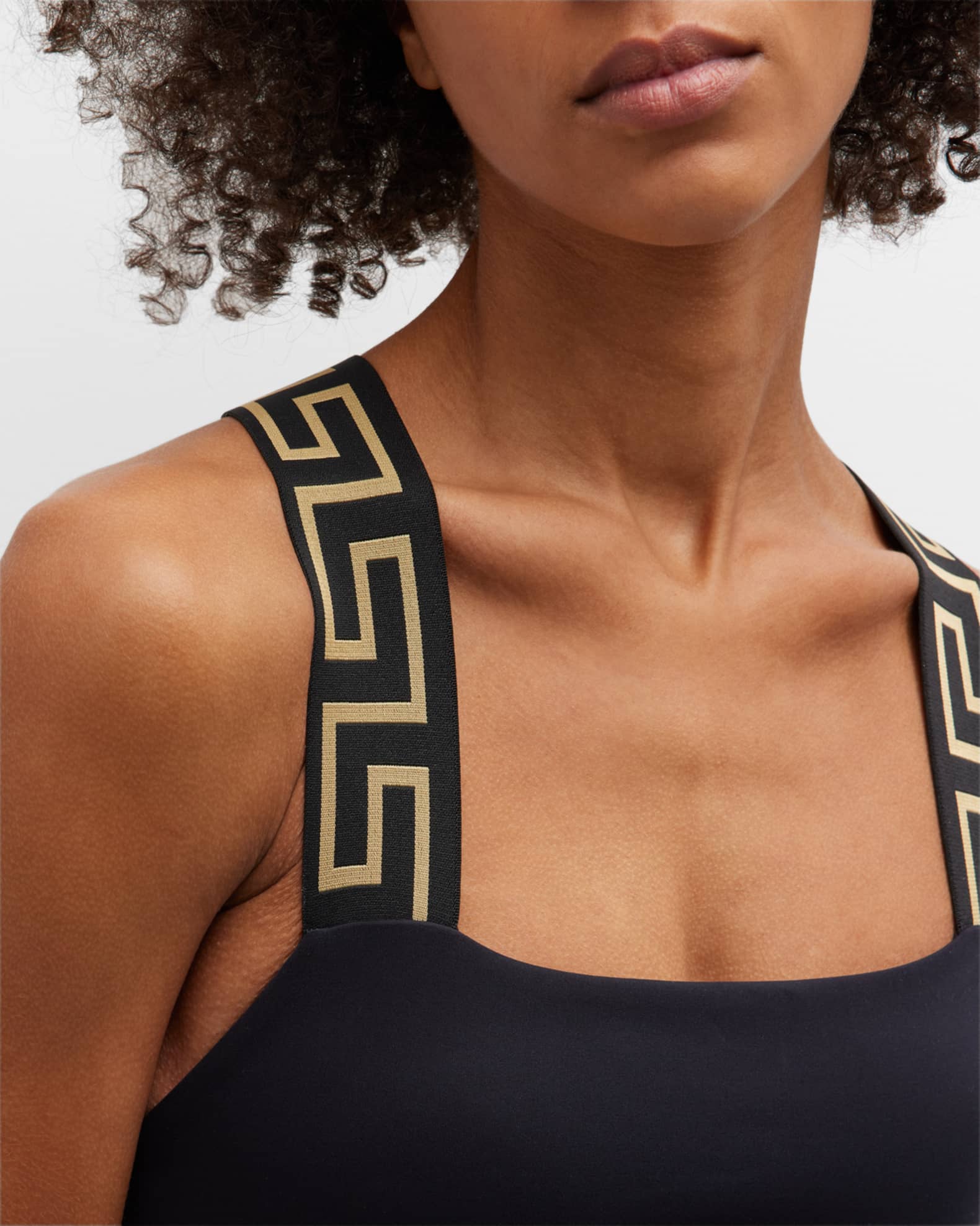 Versace Greca Border Gym Tank Top | Neiman Marcus