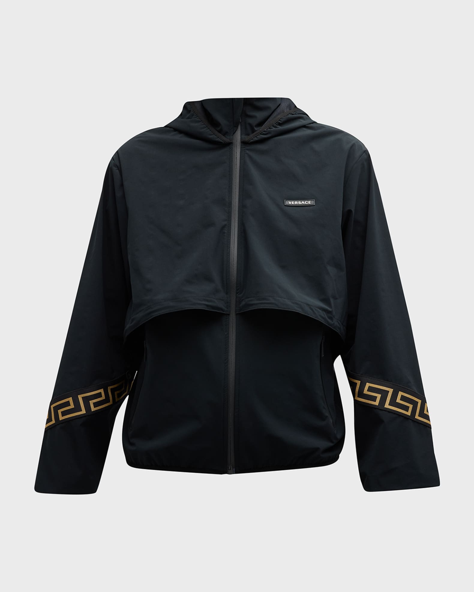 Versace La Greca Track Jacket | Neiman Marcus