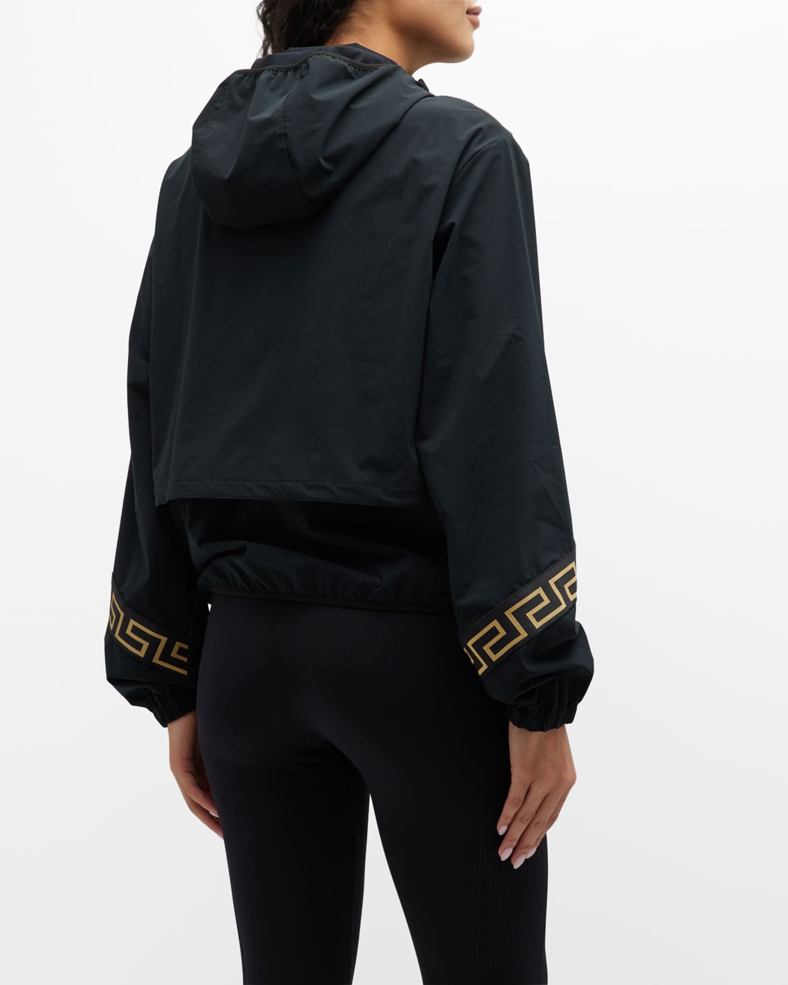 Versace La Greca Track Jacket | Neiman Marcus
