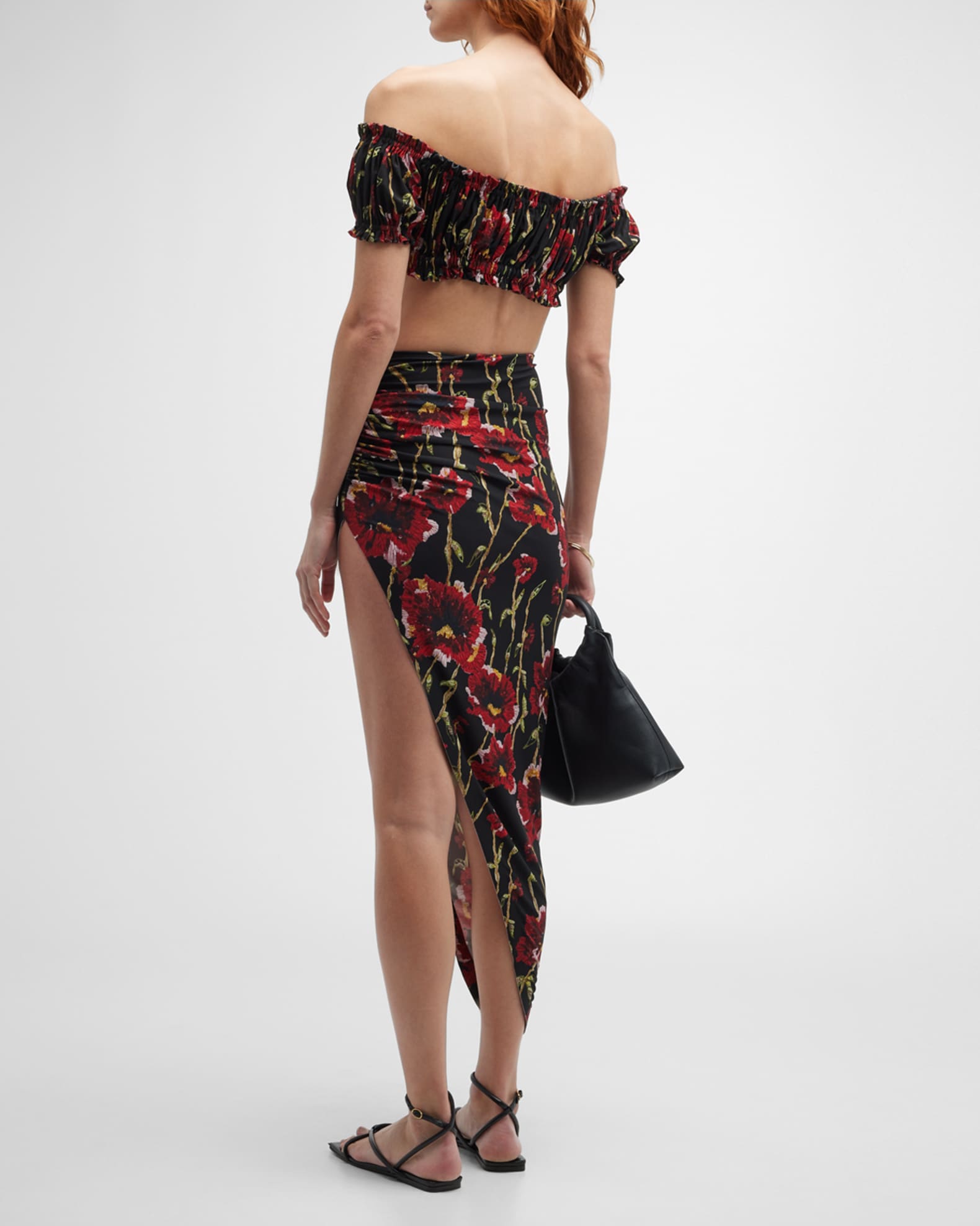 Norma Kamali Poppy Jose Off-Shoulder Top | Neiman Marcus