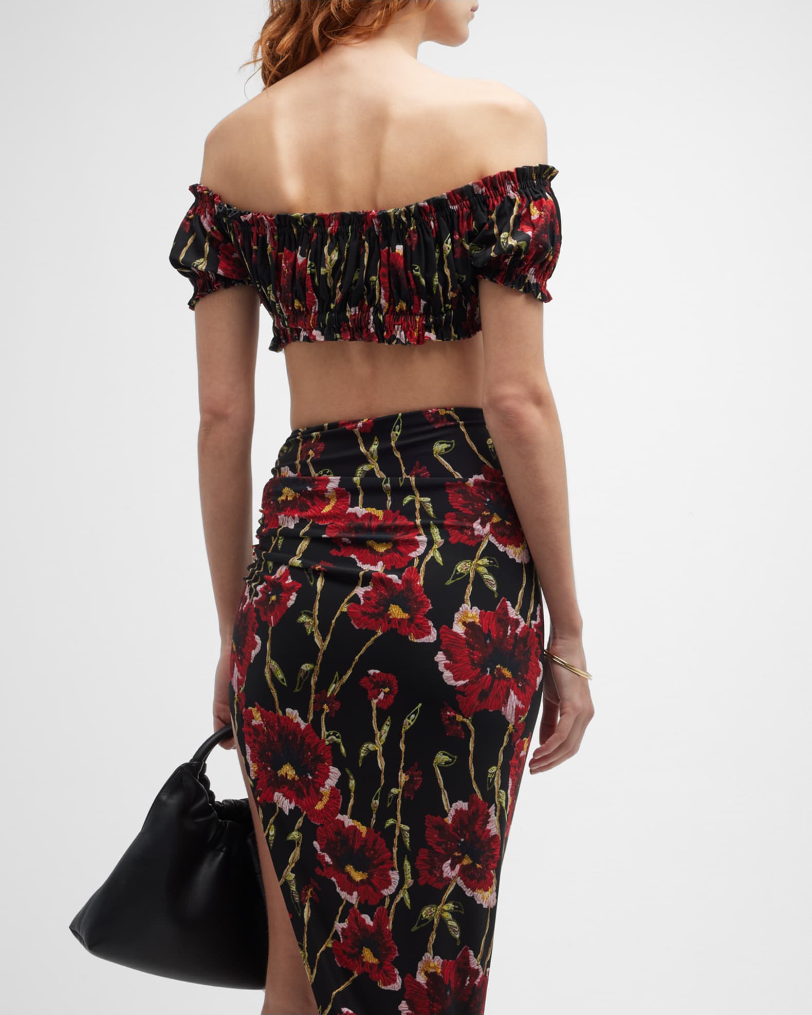 Norma Kamali Poppy Jose Off-Shoulder Top | Neiman Marcus