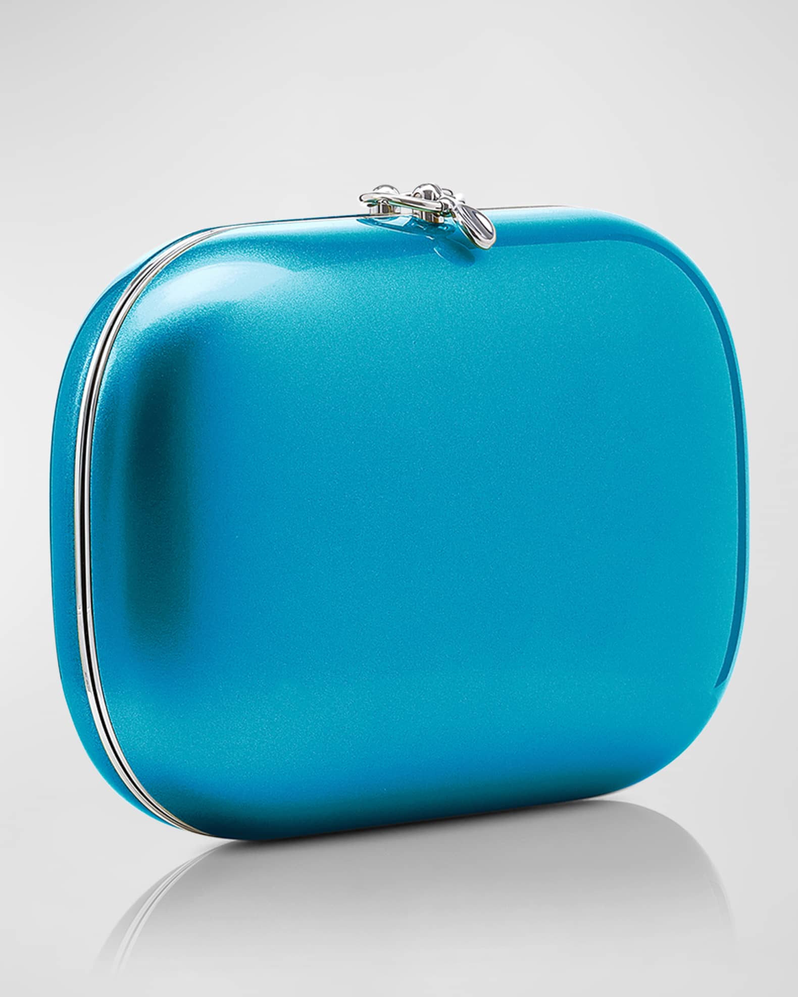Jeffrey Levinson Elina Plus Enamel Clutch Bag | Neiman Marcus