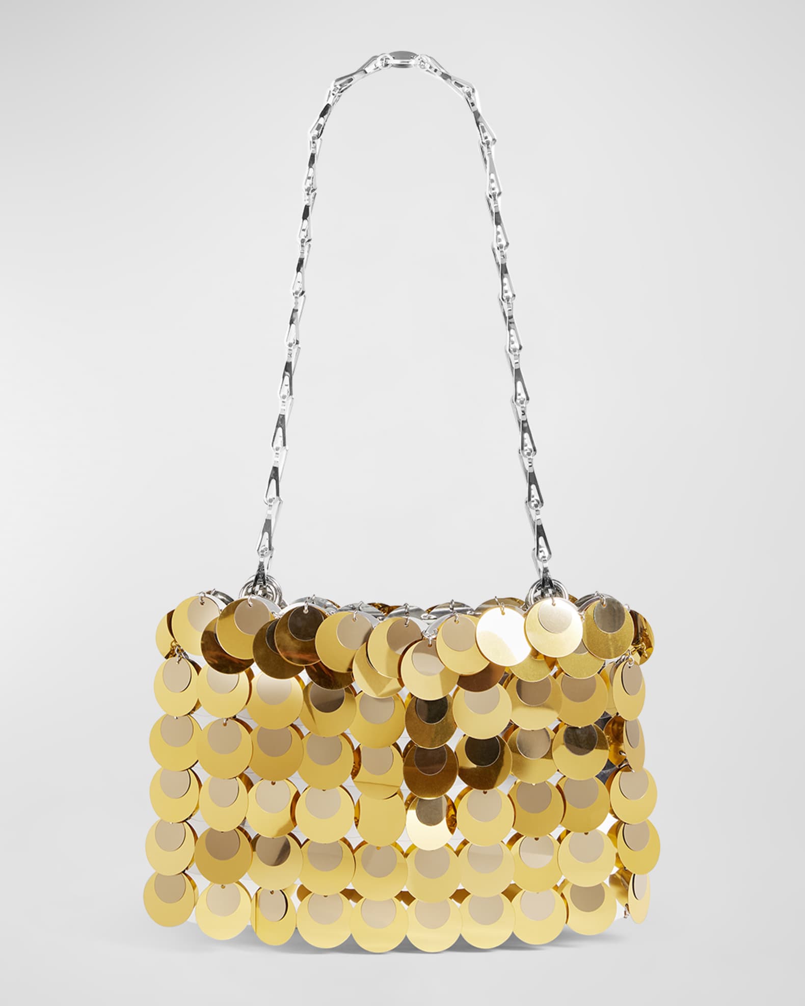 Sparkle Sequins Chain Shoulder Bag | Neiman Marcus