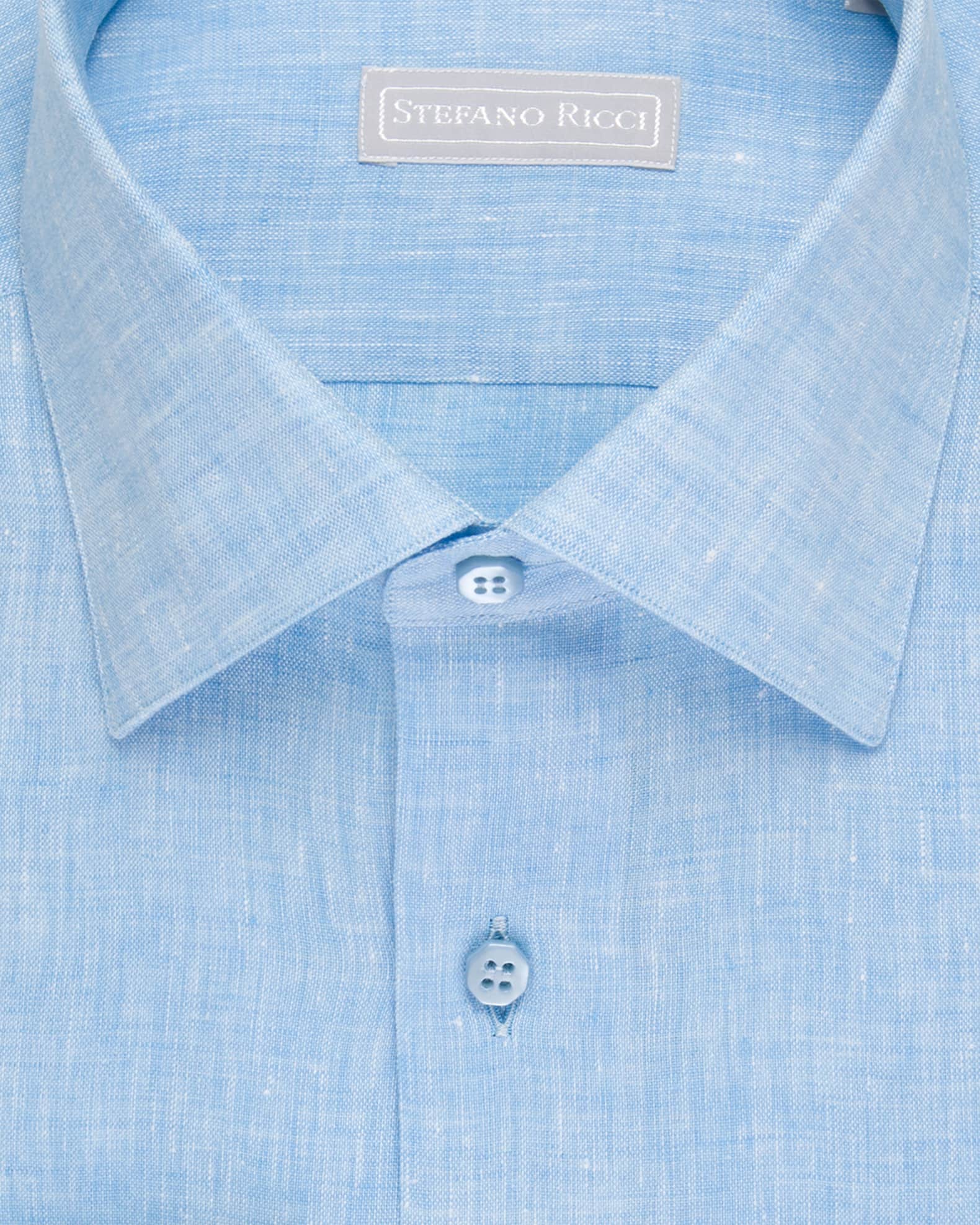 Stefano Ricci Men's Linen Dress Shirt | Neiman Marcus