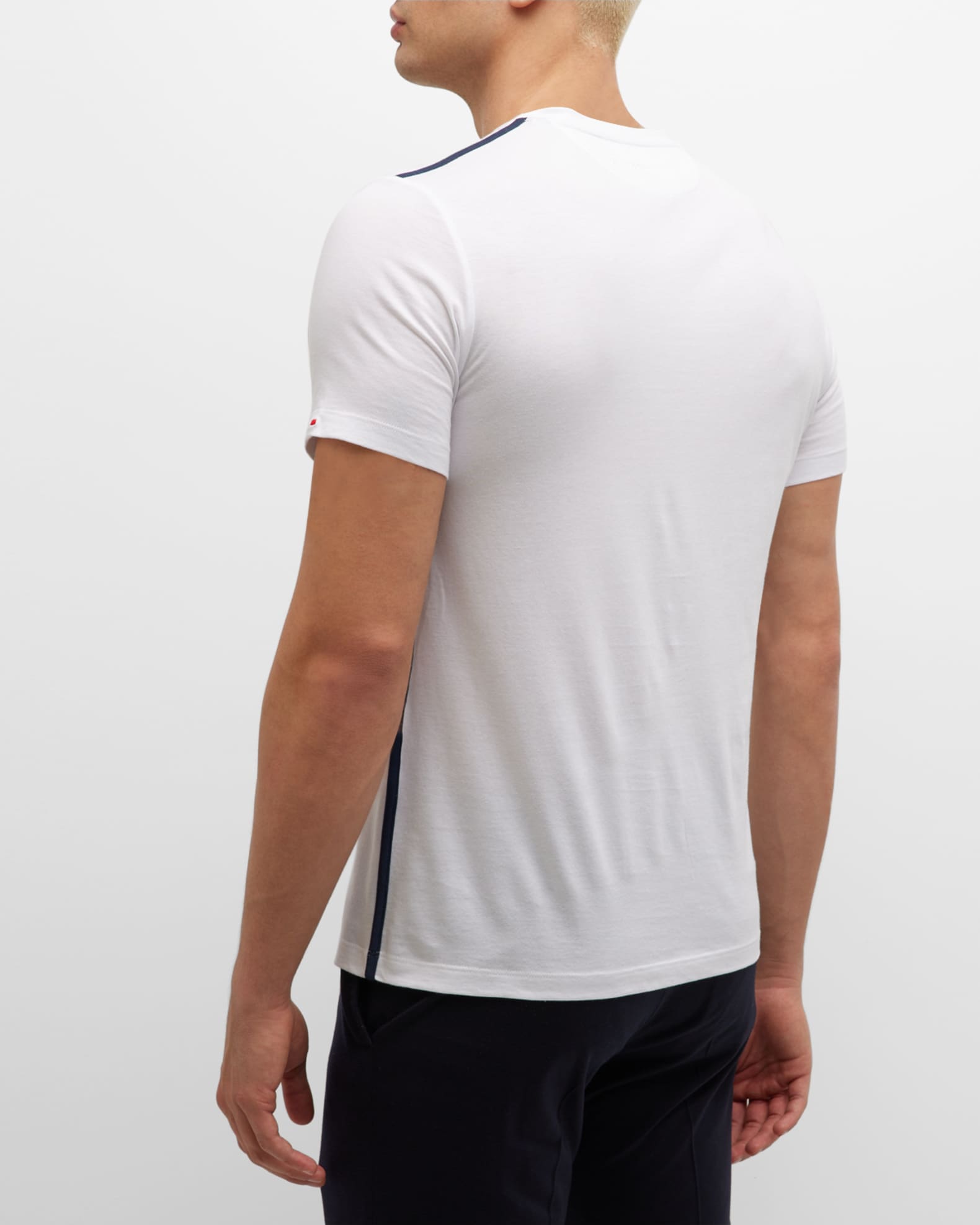 Stefano Ricci Men's Embroidered Logo T-Shirt | Neiman Marcus