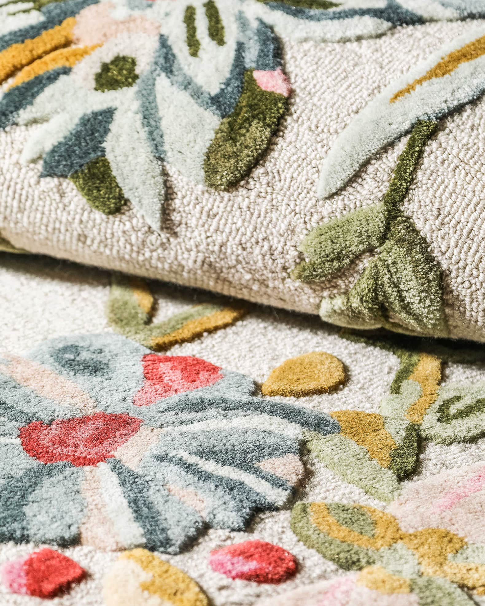 MacKenzie-Childs Flower Garden Octagon Rug | Neiman Marcus