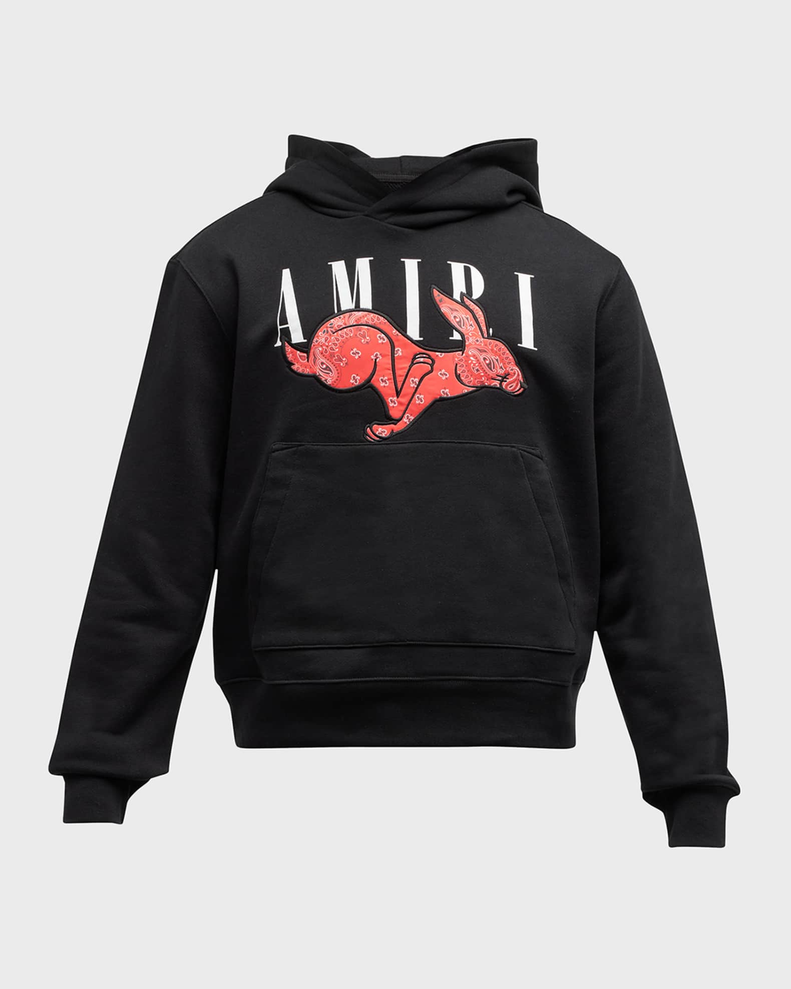 Amiri Men's Rabbit Logo Hoodie | Neiman Marcus