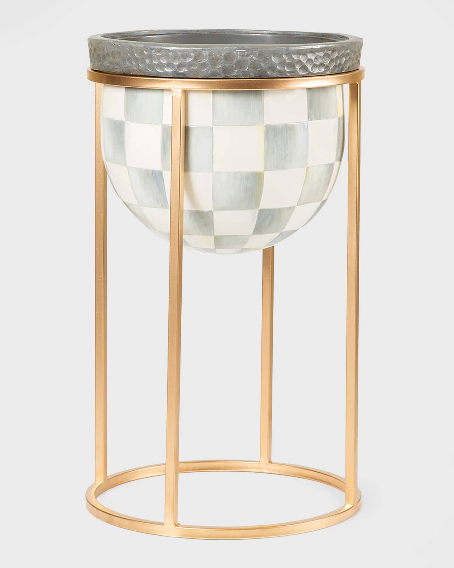 Sterling Check Plant Stand Collection | Neiman Marcus