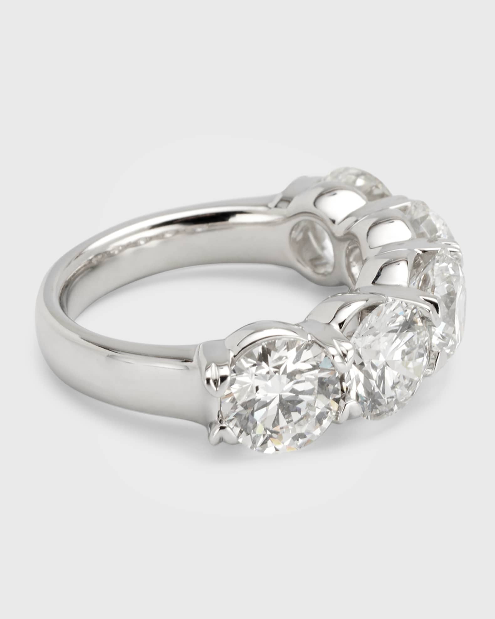 Neiman Marcus Lab Grown Diamonds Lab Grown Diamond 18K White Gold Round Ring | Neiman Marcus
