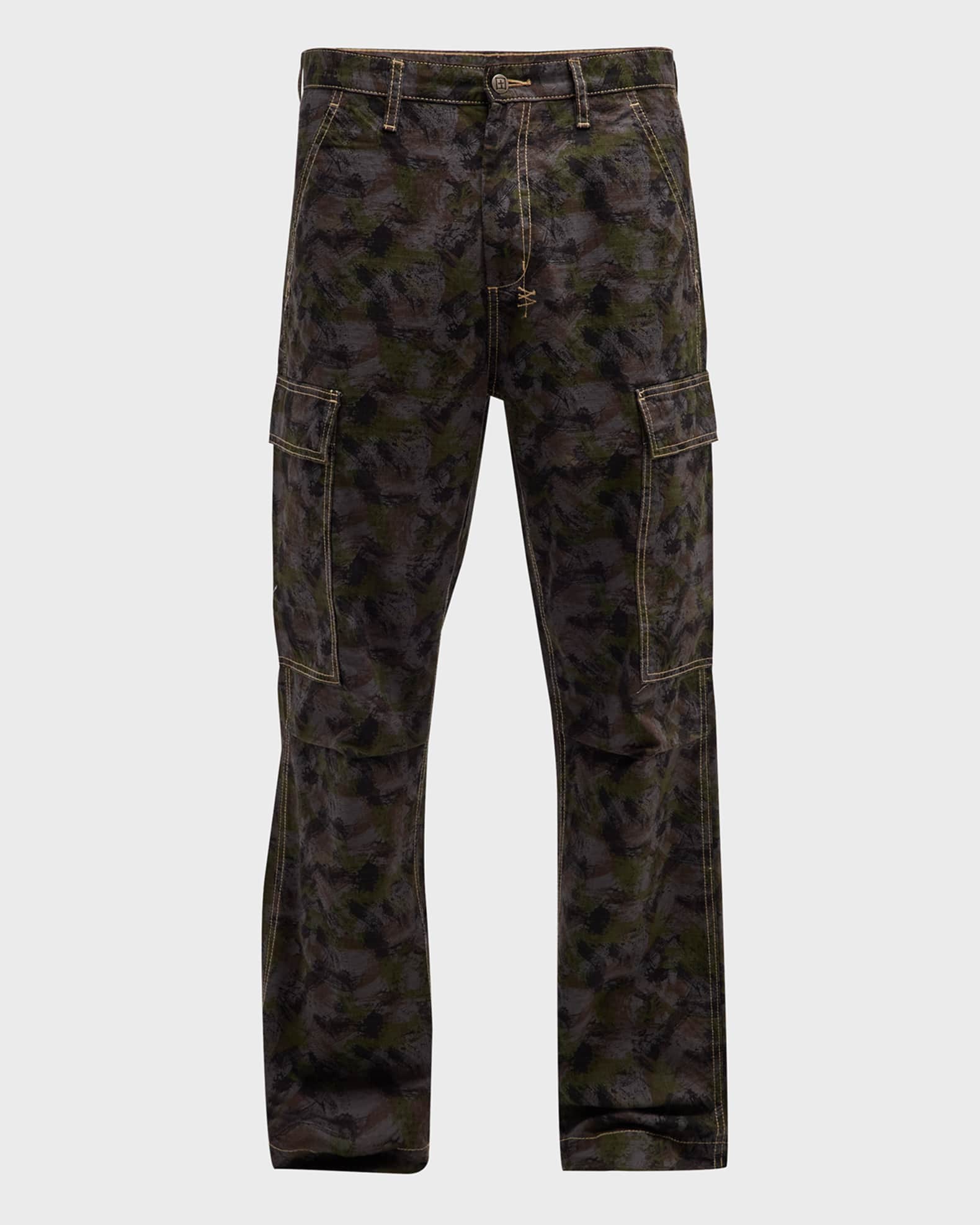 Ksubi Men's Fugitive Camo Cargo Pants | Neiman Marcus