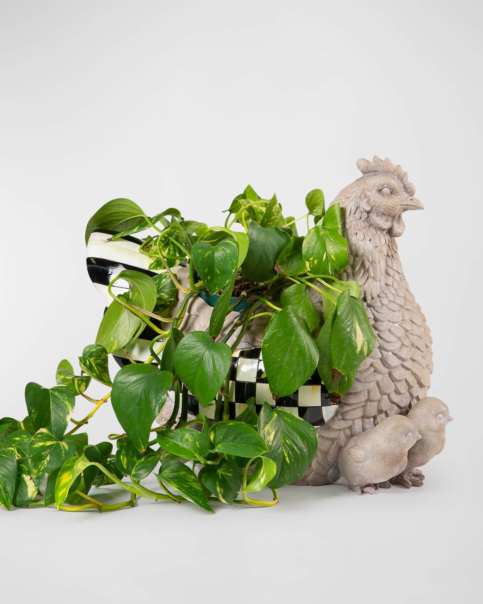 MacKenzie-Childs Naturals Mother Hen Planter | Neiman Marcus
