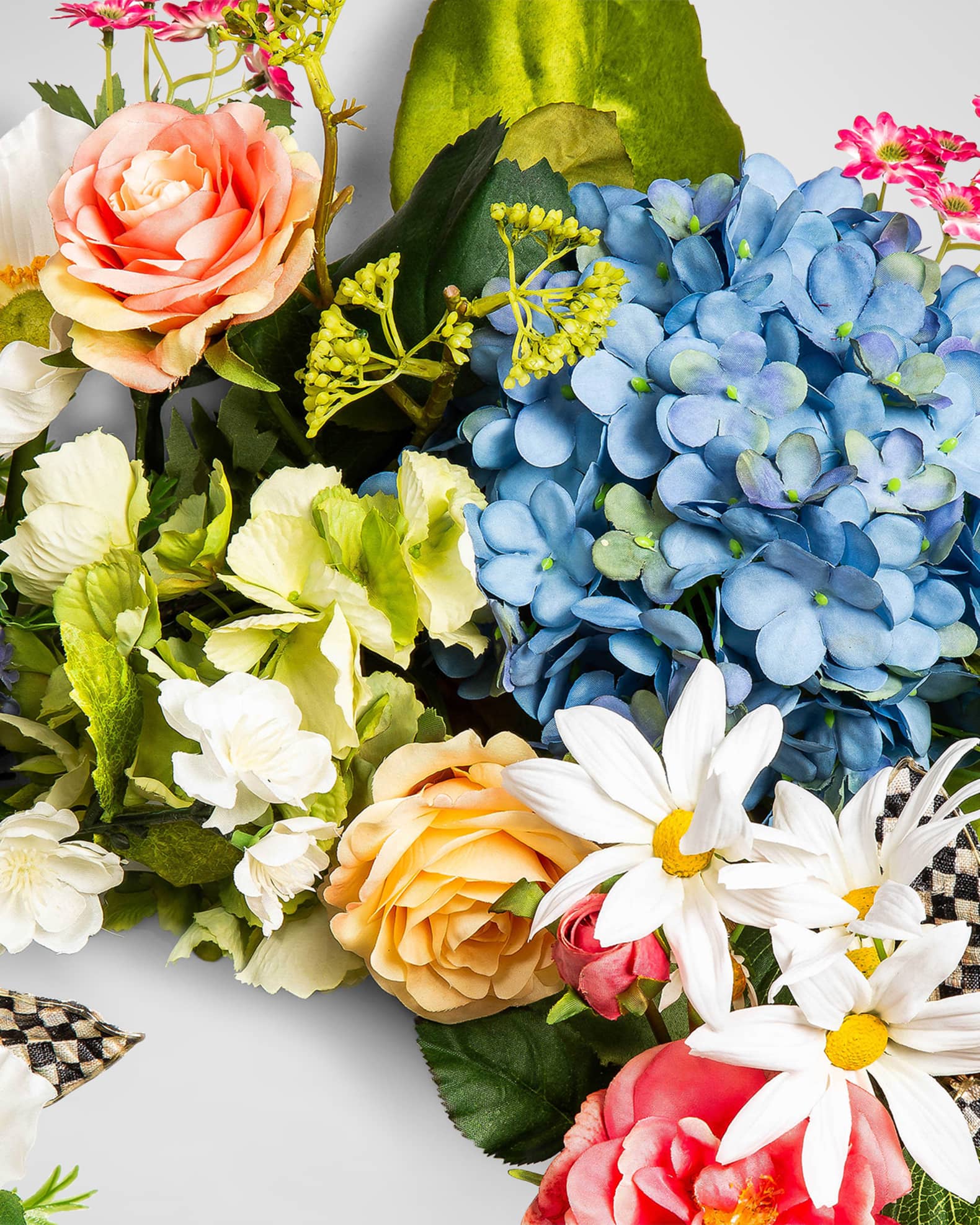 MacKenzie-Childs Spring Blooms Wreath | Neiman Marcus