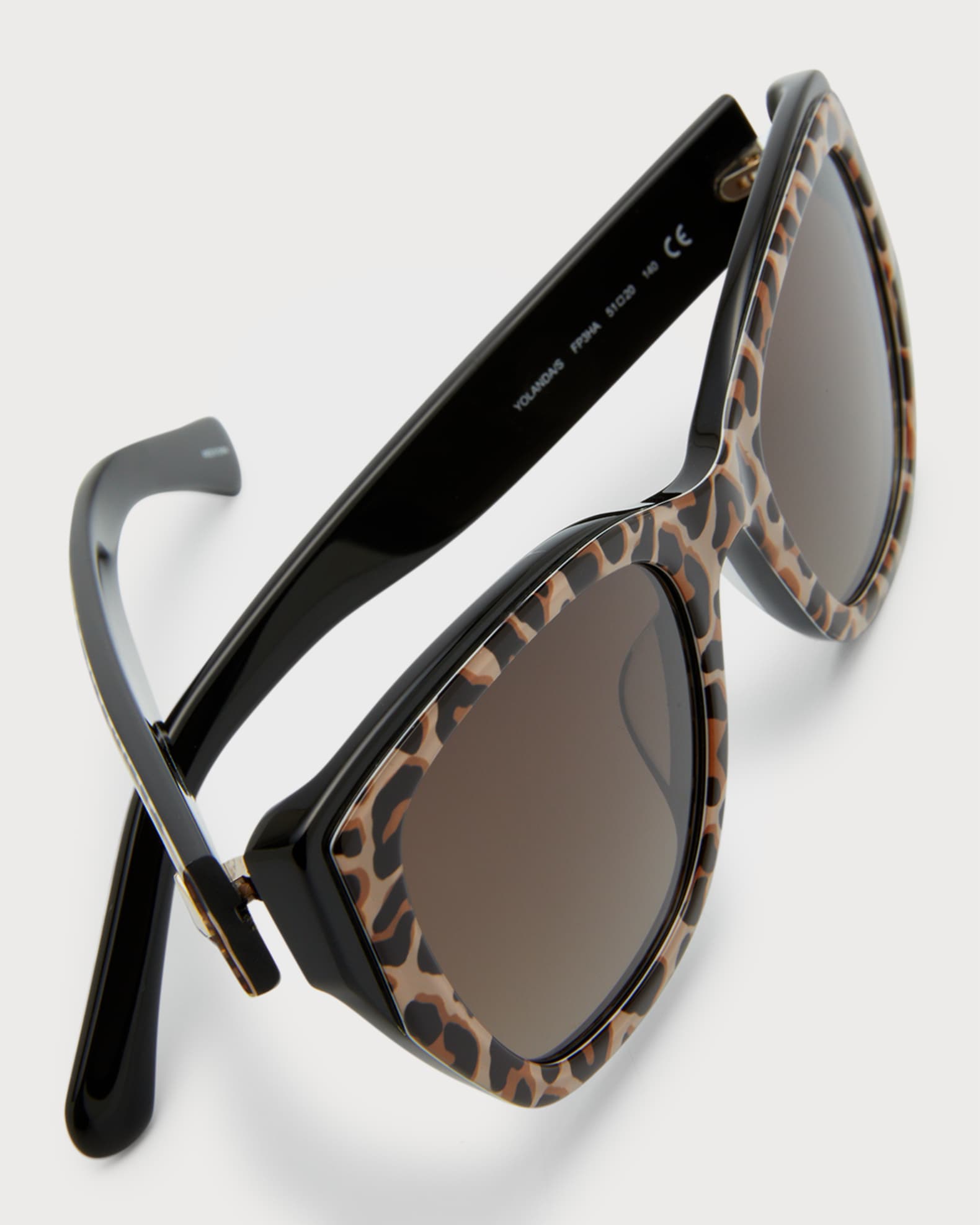 kate spade new york yolanda two-tone acetate cat-eye sunglasses ...
