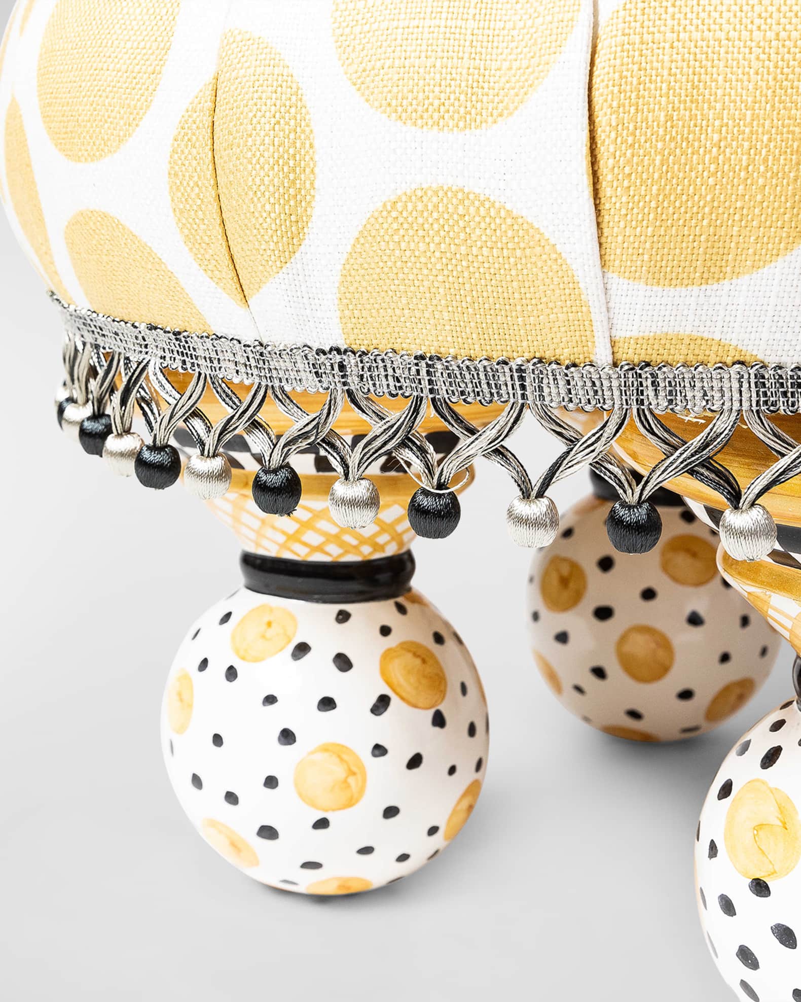 MacKenzie-Childs Buttercup Spot On Tuffet | Neiman Marcus