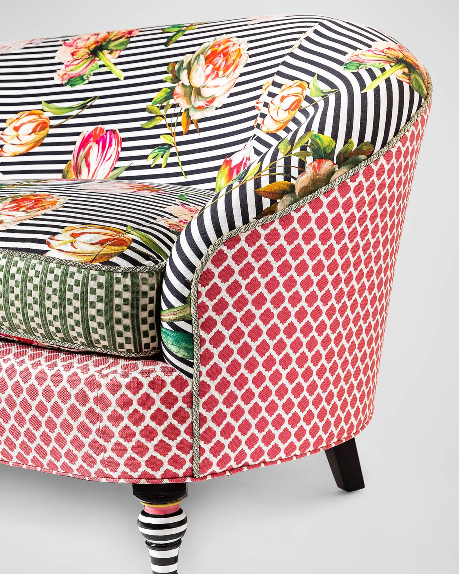 MacKenzie-Childs Flower Show Settee | Neiman Marcus