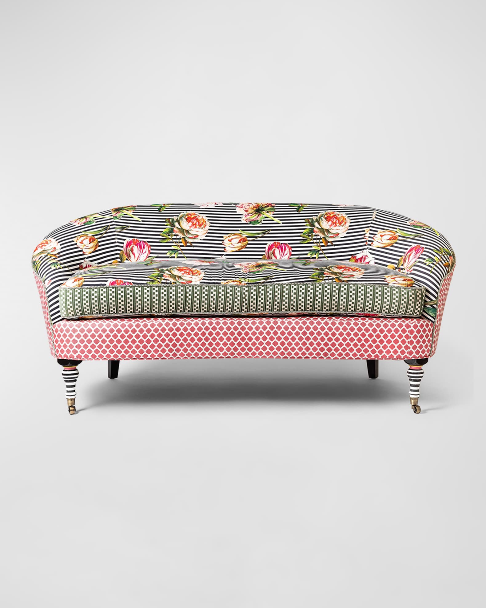 MacKenzie-Childs Flower Show Settee | Neiman Marcus