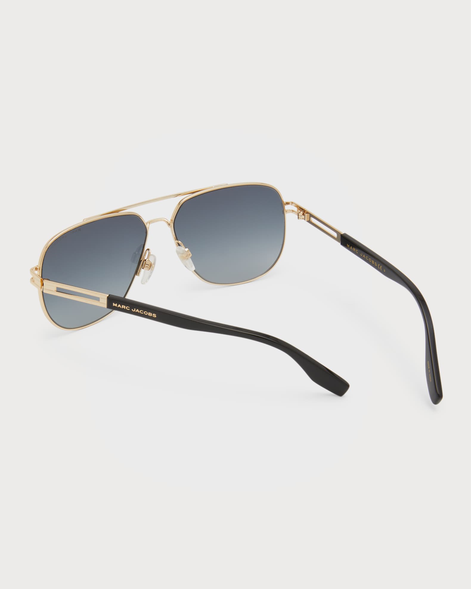 Marc Jacobs Gradient Metal Aviator Sunglasses | Neiman Marcus