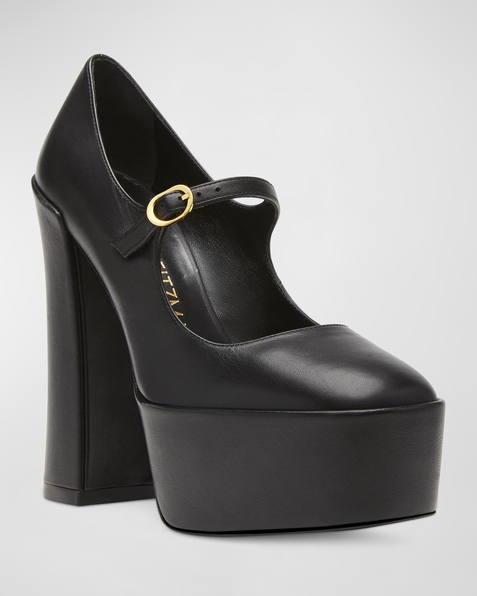 Stuart Weitzman Skyhigh Mary Jane Platform Pumps | Neiman Marcus