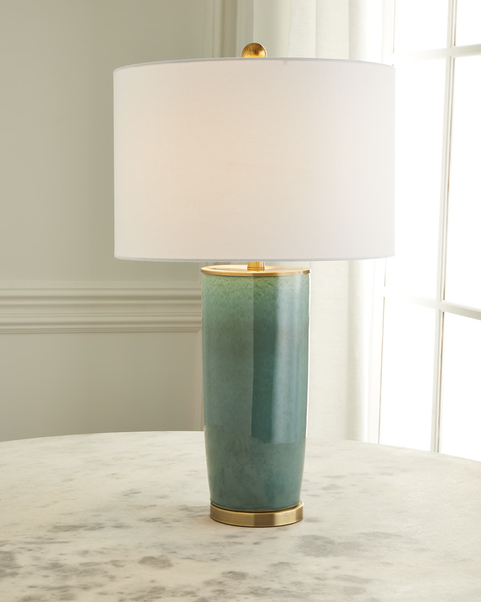 Old World Design Piper Ceramic Table Lamp | Neiman Marcus