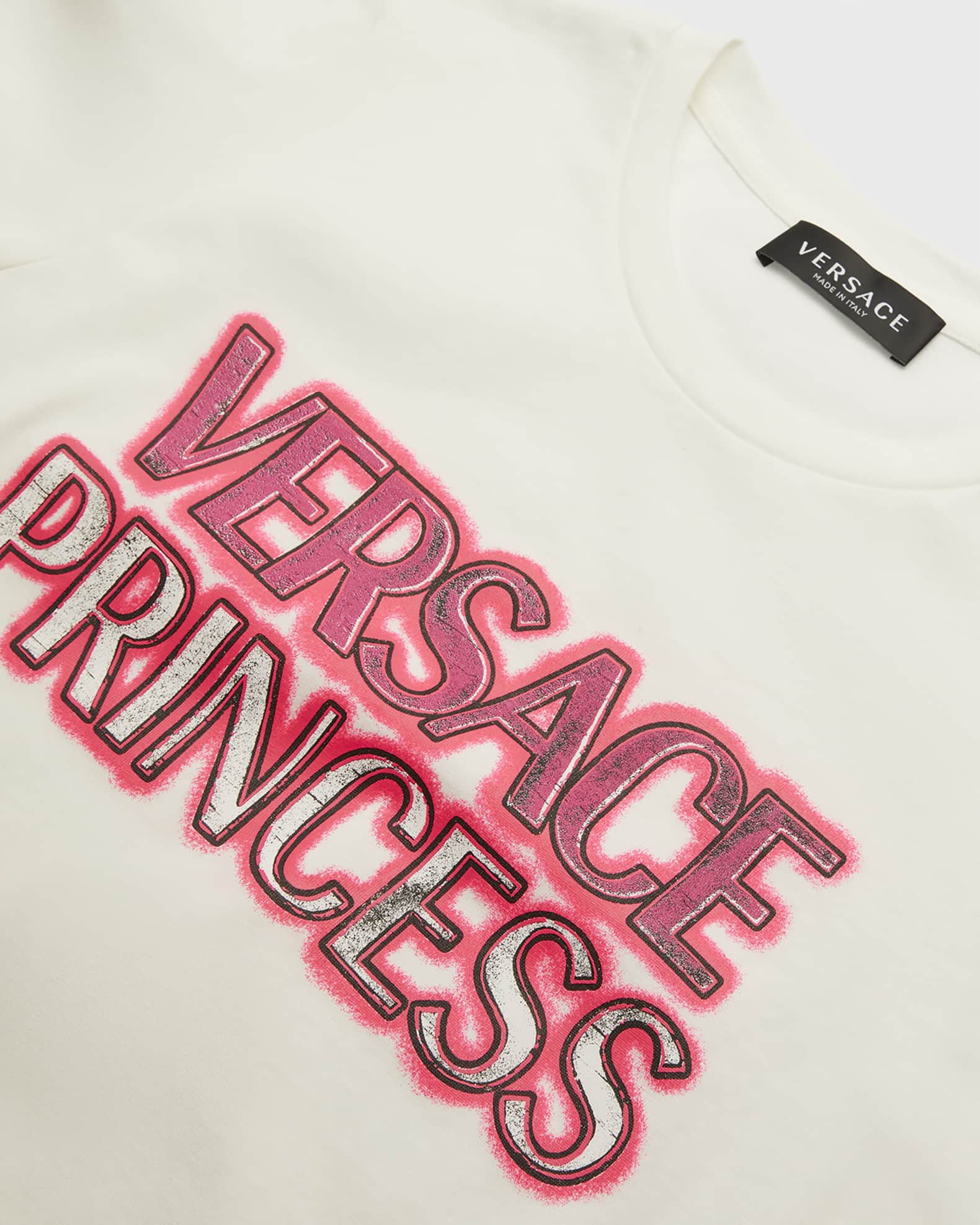 Versace Girl's Versace Princess Embellished T-Shirt, Size 8-14 | Neiman ...