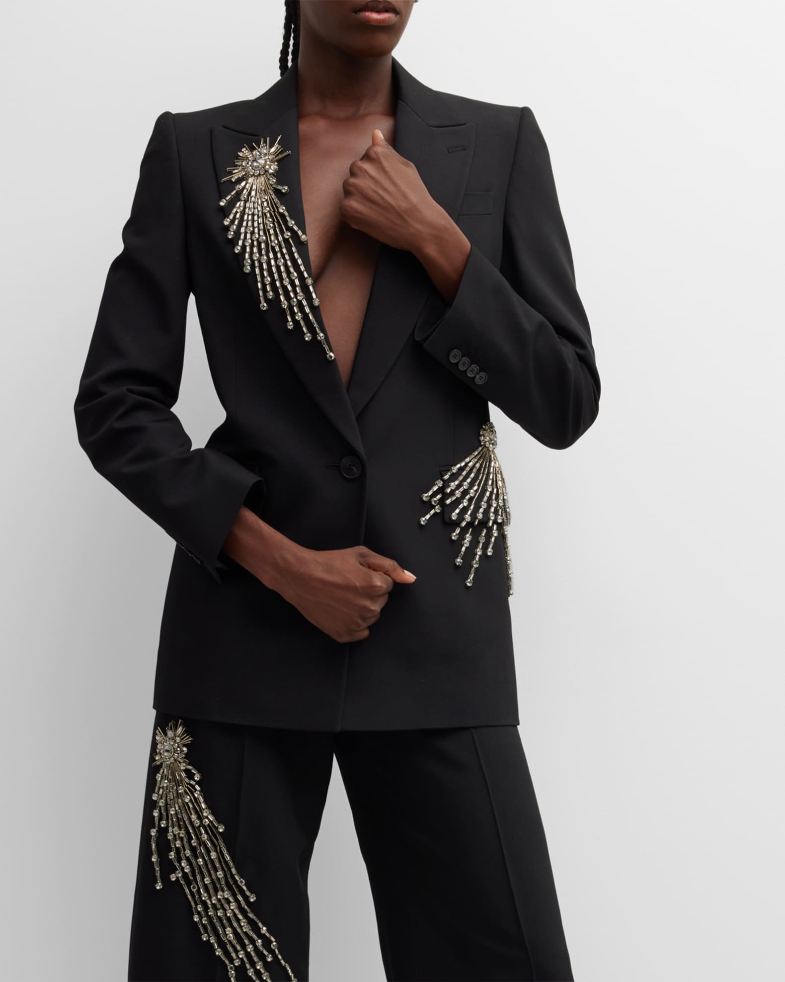 Embellished Suit | Neiman Marcus