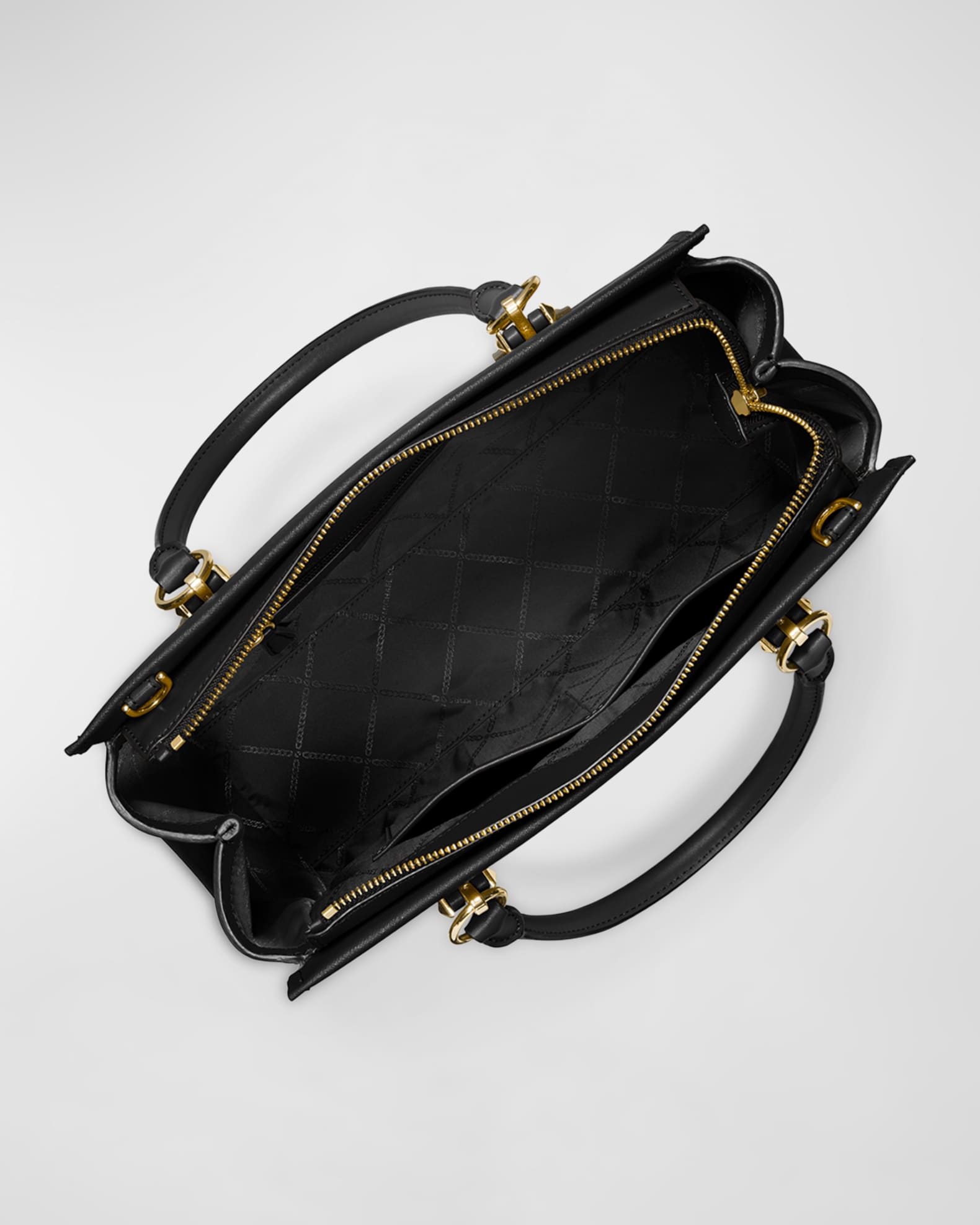 MICHAEL Michael Kors Marilyn Large Leather Satchel Bag | Neiman Marcus