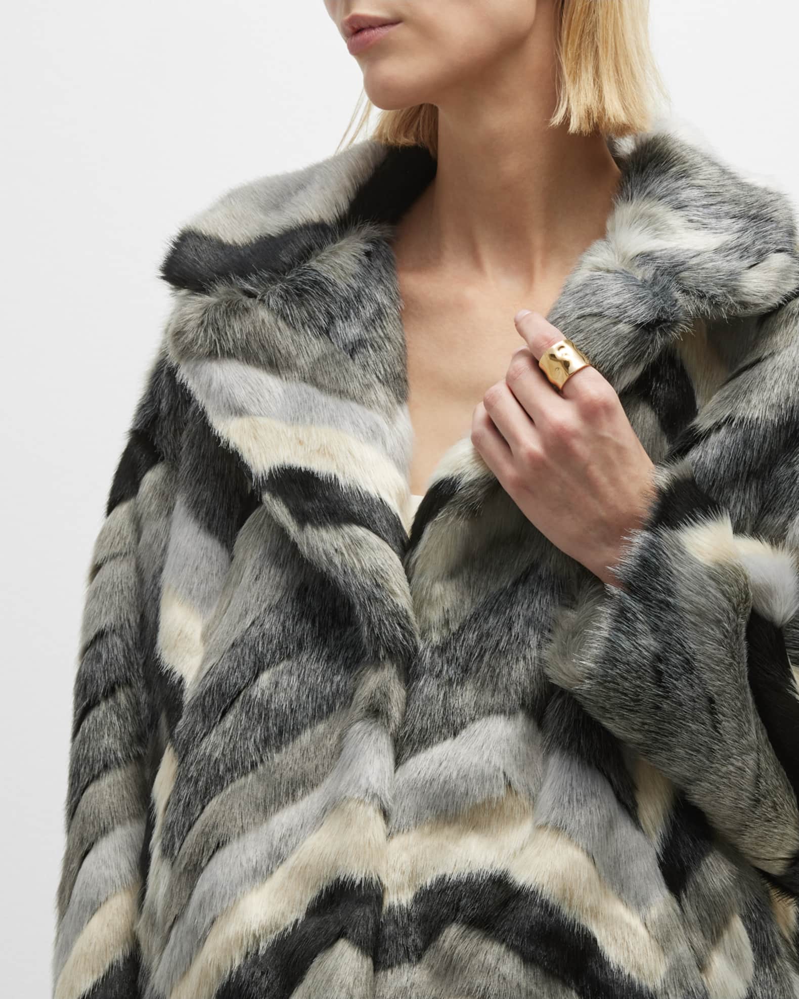 SOKO Maji Ripple Band Ring | Neiman Marcus