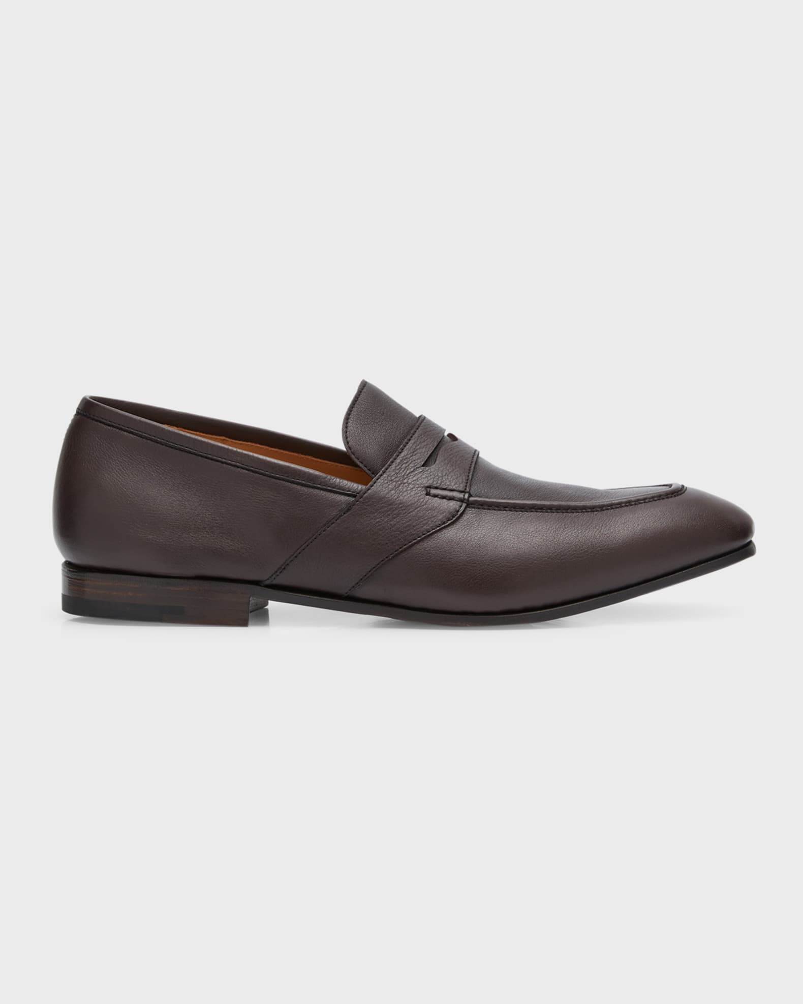 Paul Stuart Men's Chicago Leather Penny Loafers | Neiman Marcus
