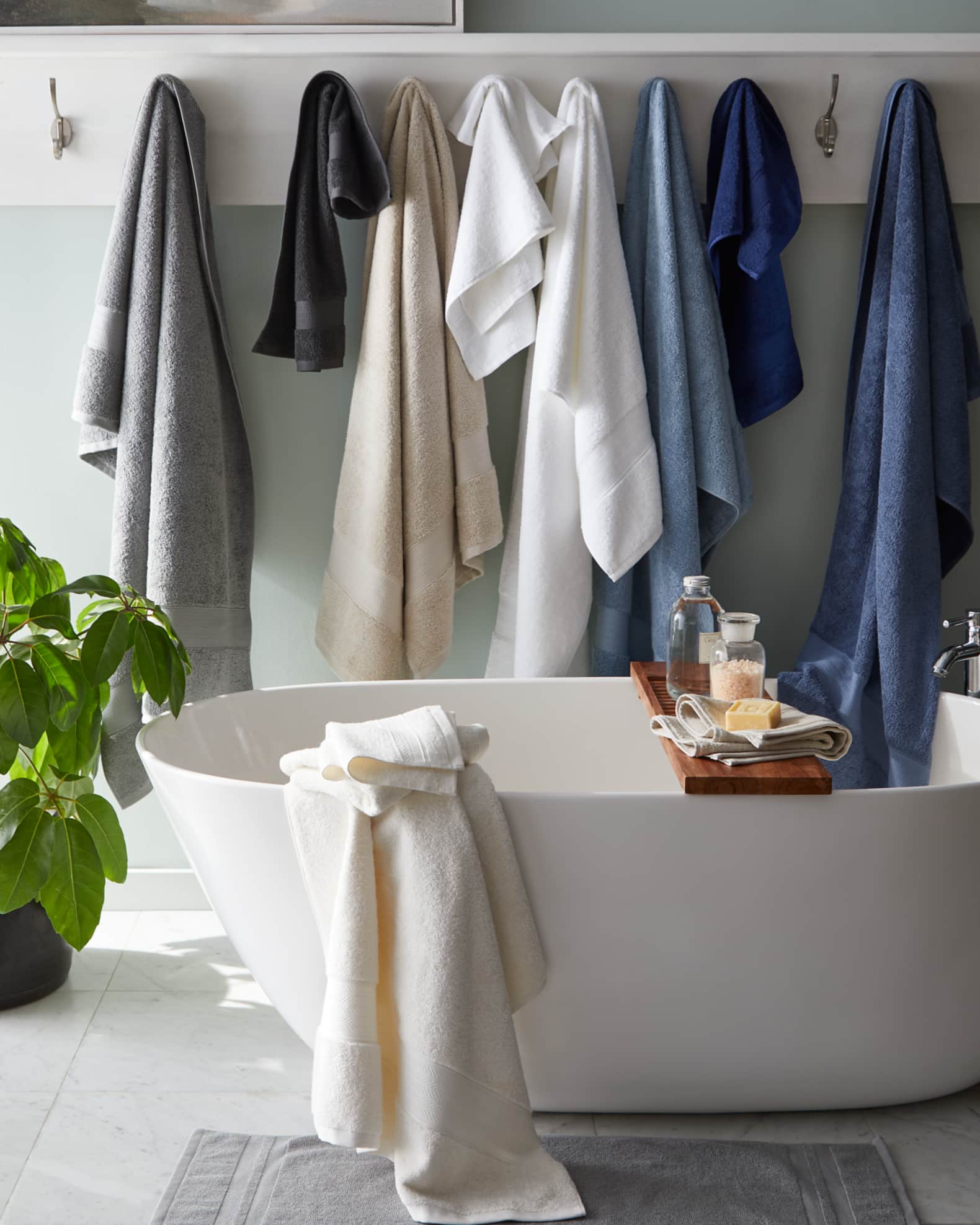 Ralph Lauren Home Dawson Organic Cotton Bath Towel | Neiman Marcus