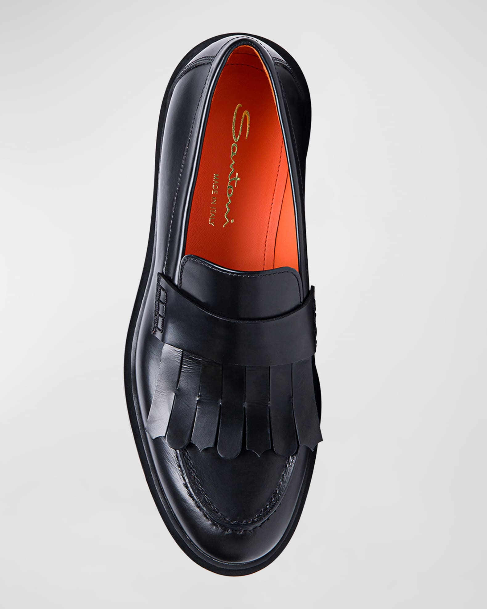 Santoni Pamela Kiltie Loafers | Neiman Marcus