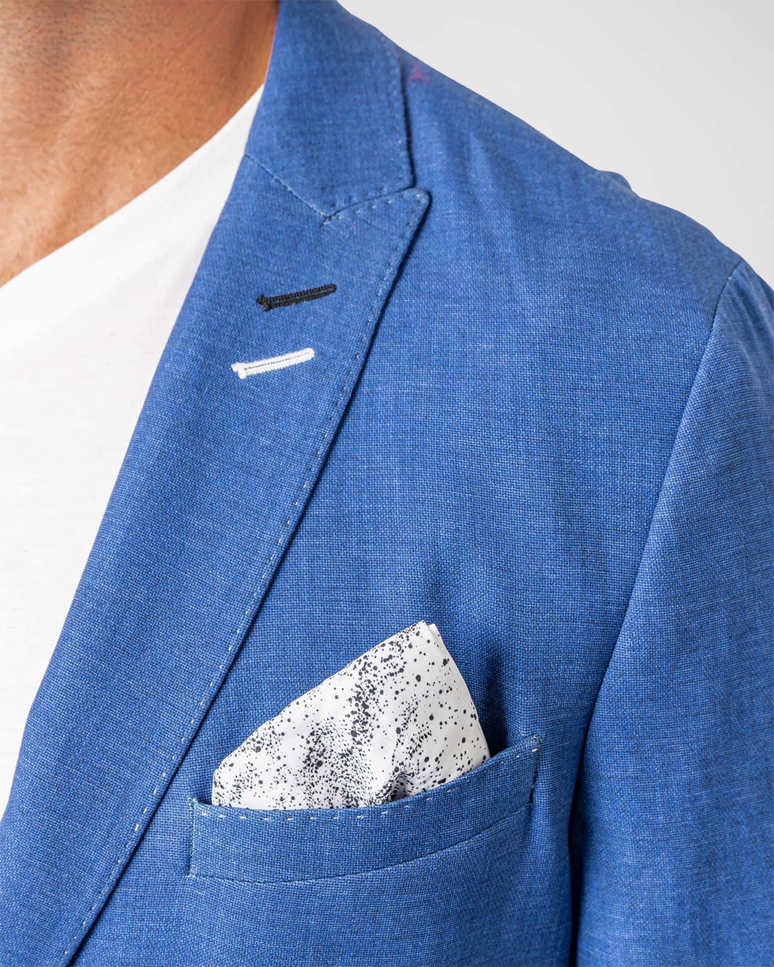 Maceoo Men's Unconstructed Solid Stretch Blazer | Neiman Marcus