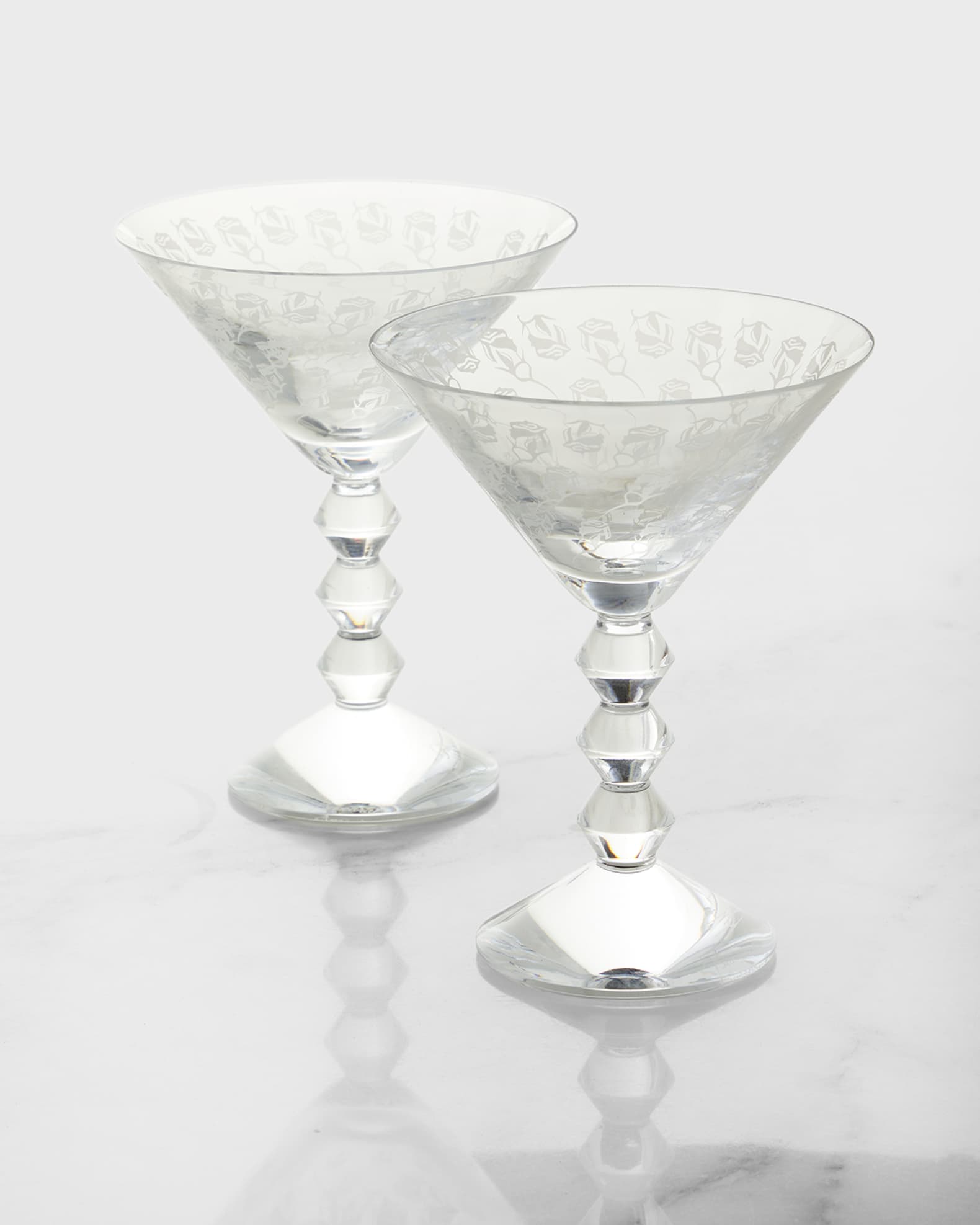 Baccarat Limited Edition Vega Martini Glasses Set Of 2 Neiman Marcus