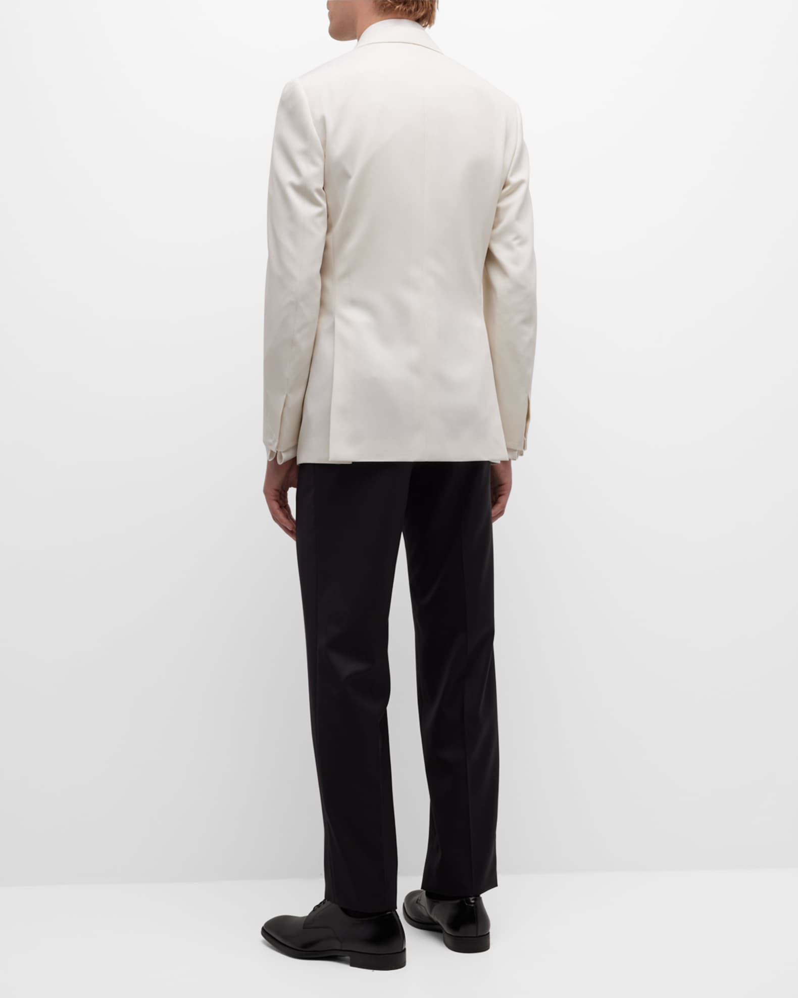 Brioni Men's Solid Wool Dinner Jacket | Neiman Marcus