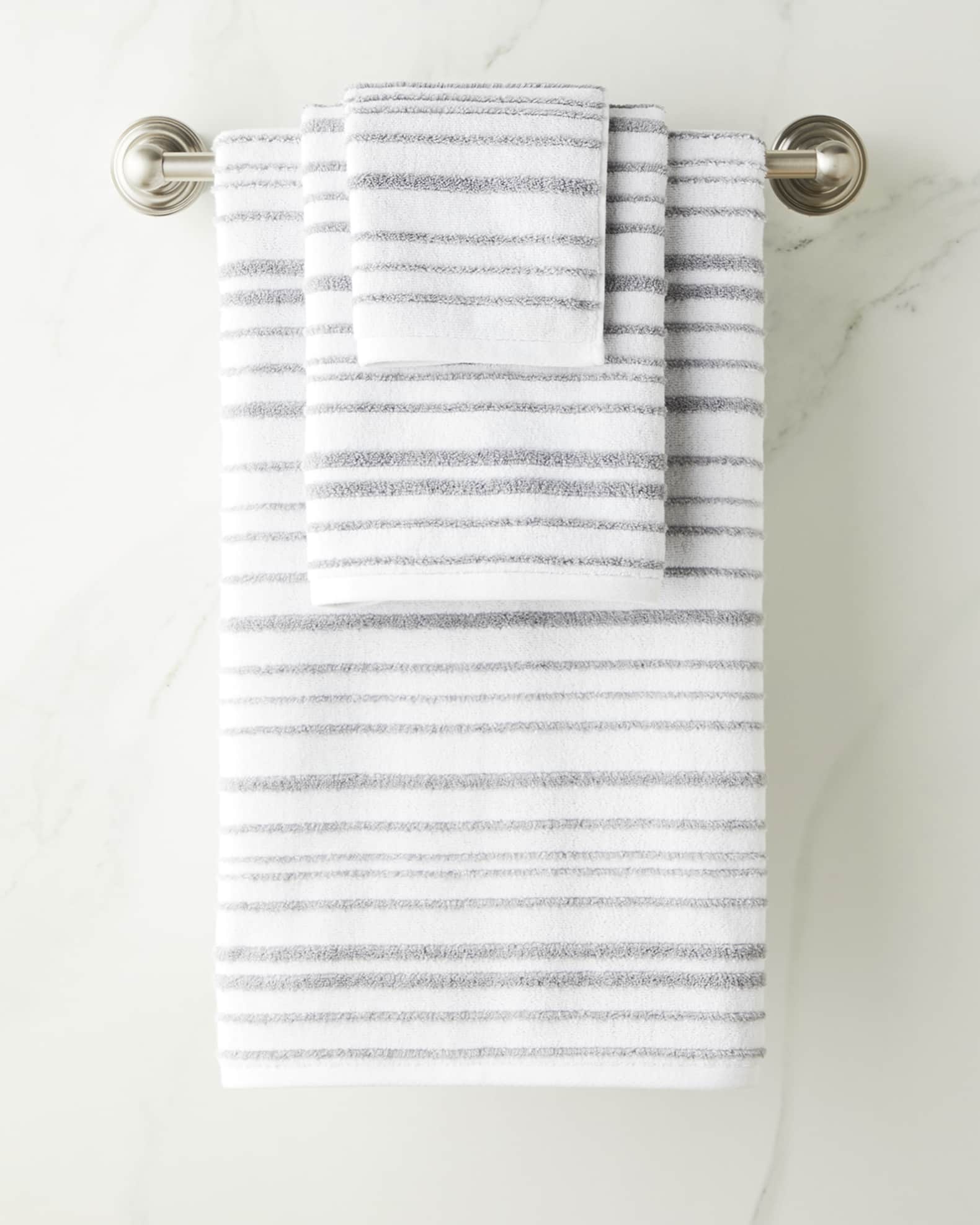 Kassatex Hudson Stripe Bath Towel | Neiman Marcus