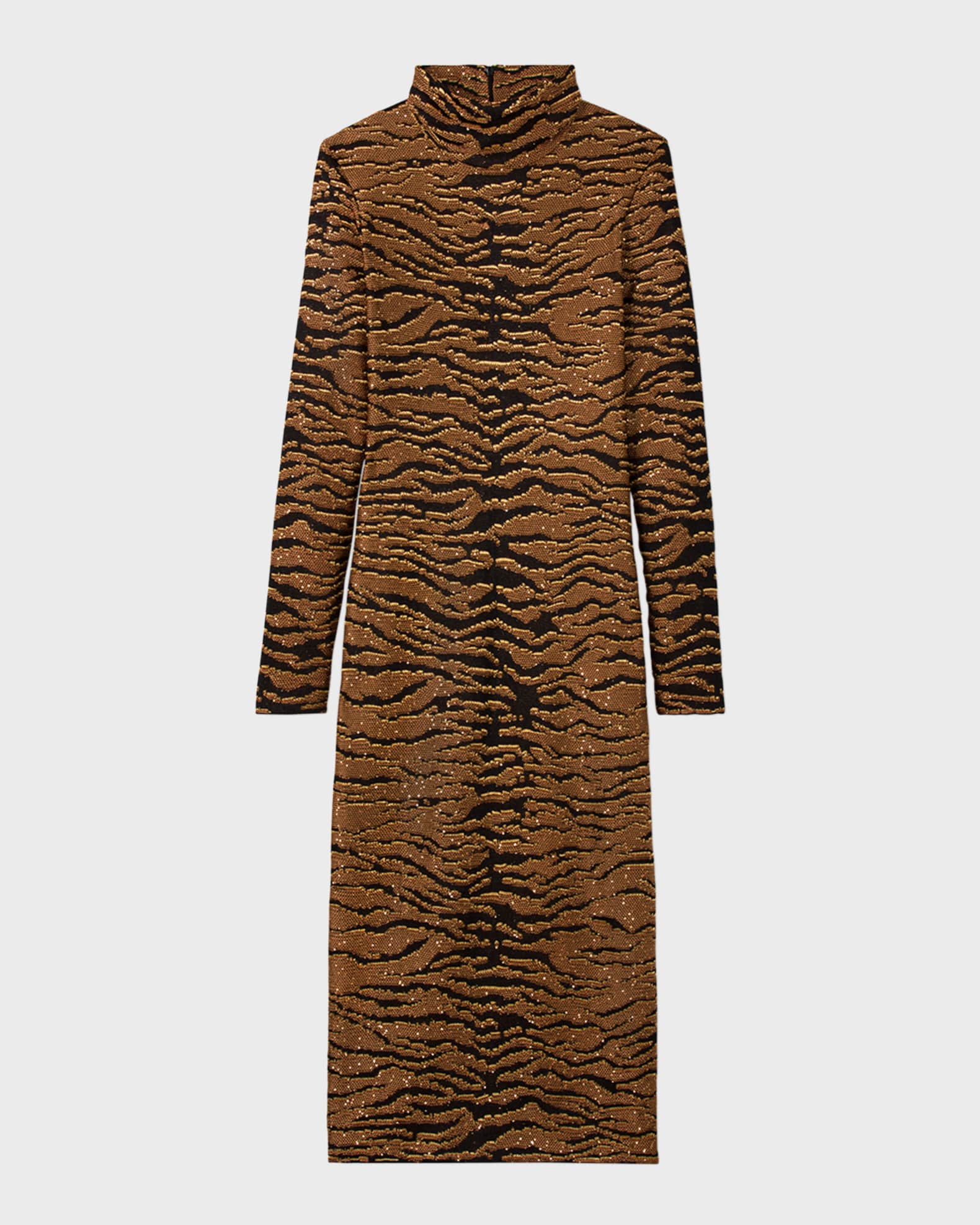 Sequin Tiger Jacquard Collection | Neiman Marcus