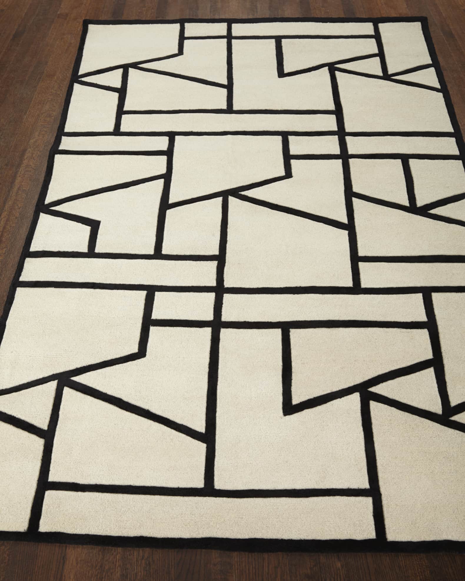 Zig Zag Hand-Tufted Rug | Neiman Marcus