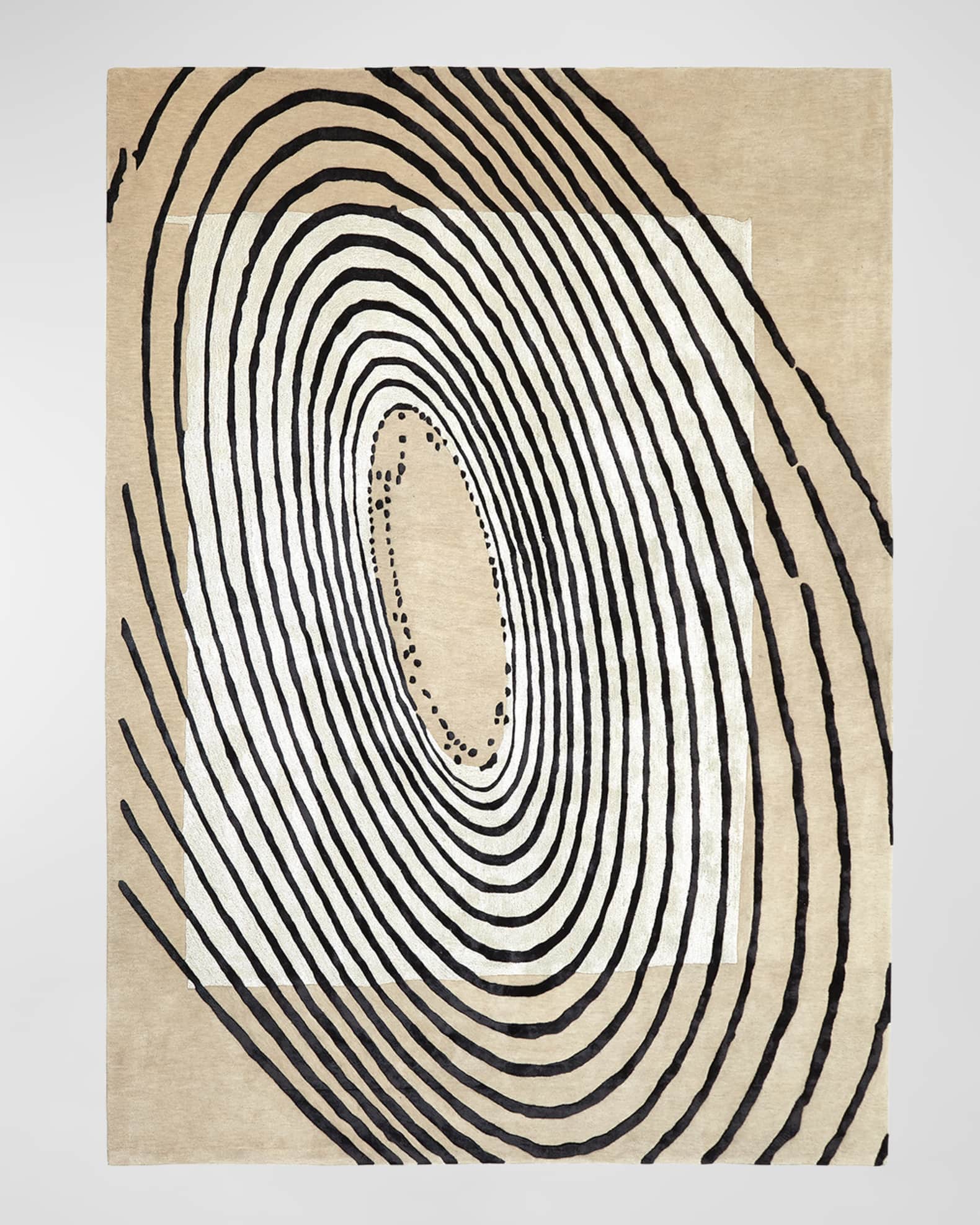 Concentric Circles Rug | Neiman Marcus