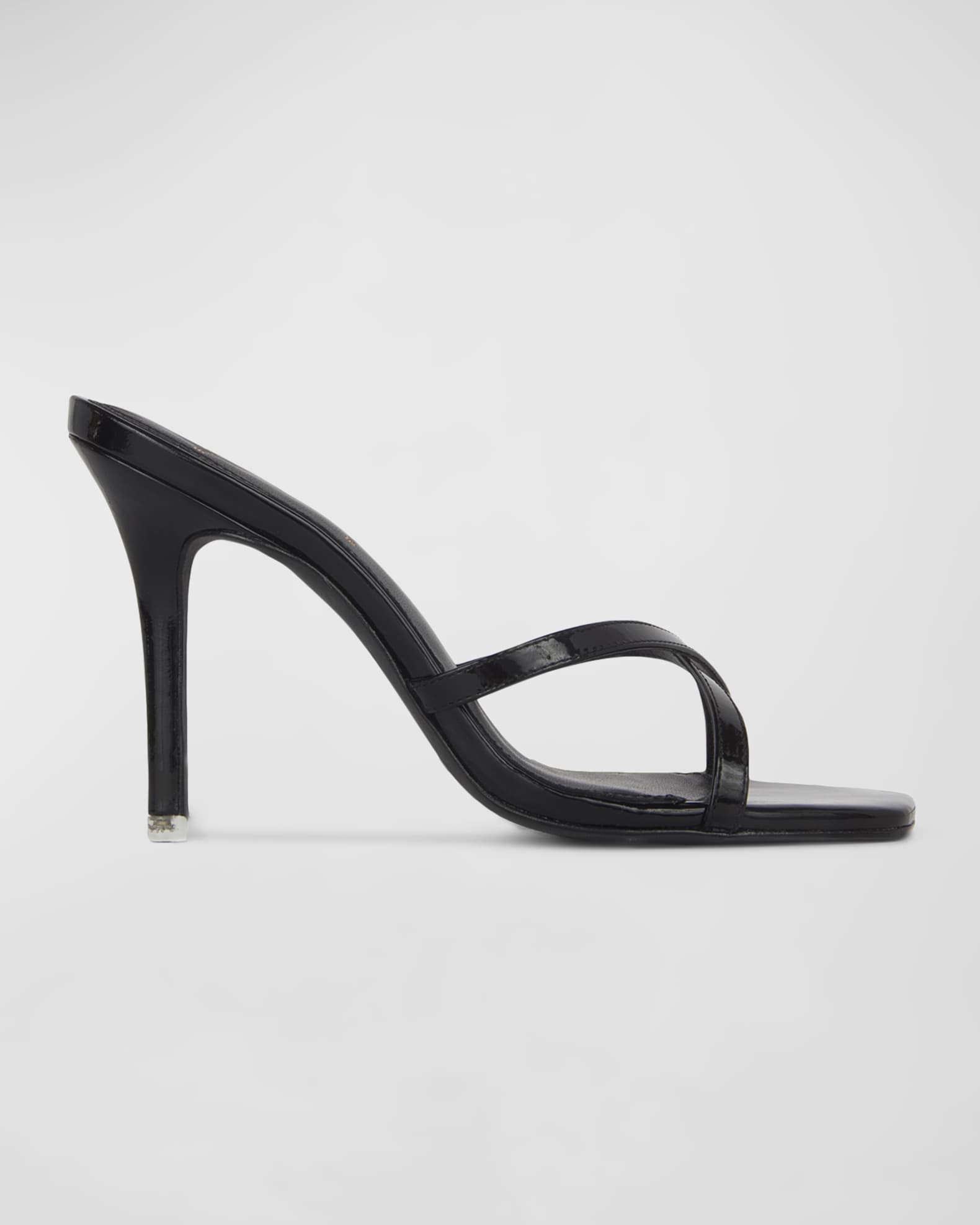 Black Suede Studio Arielle Sandals | Neiman Marcus