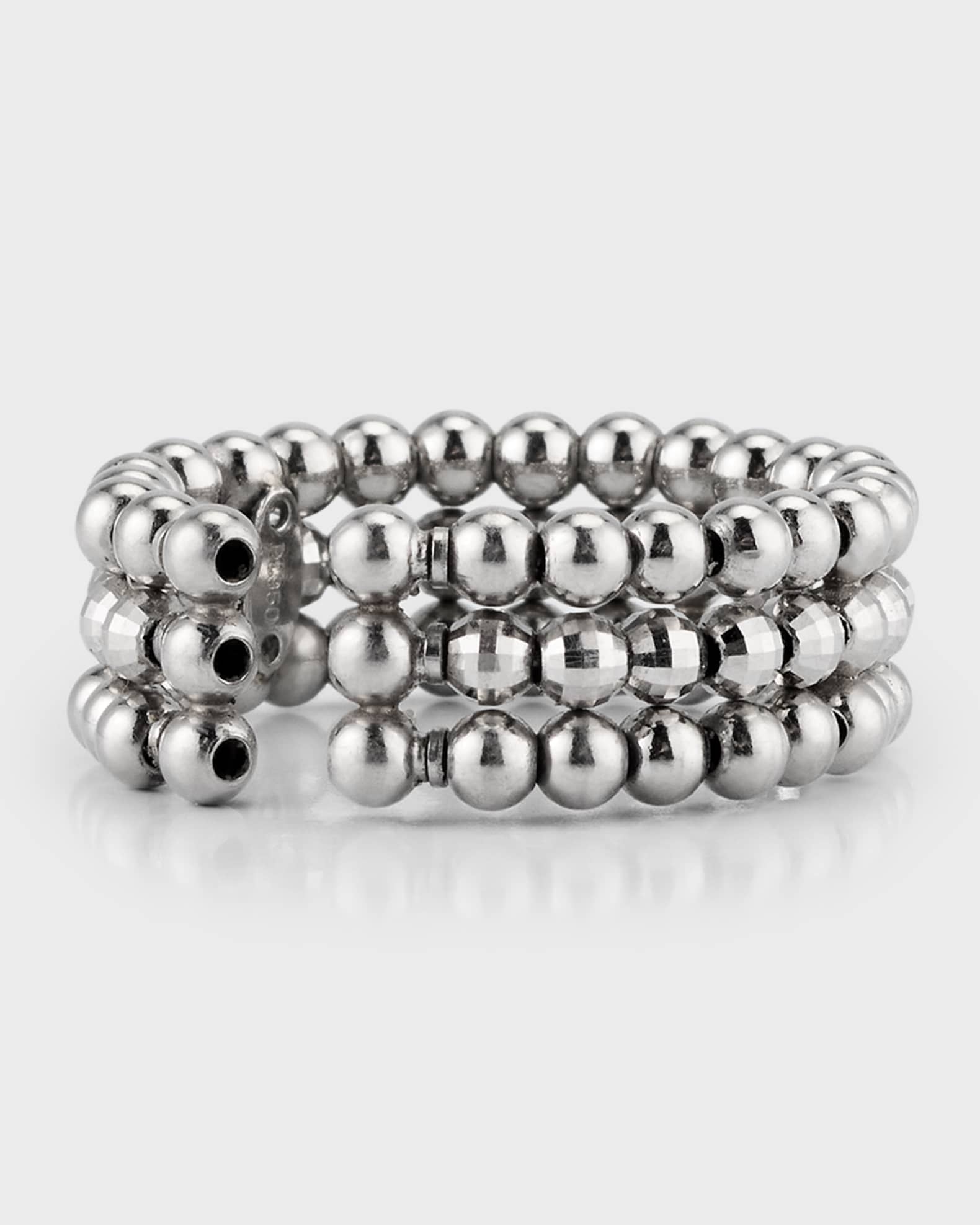 Platinum Born Triple Limitless Ring, Size about 5.5 to 7 | Neiman Marcus