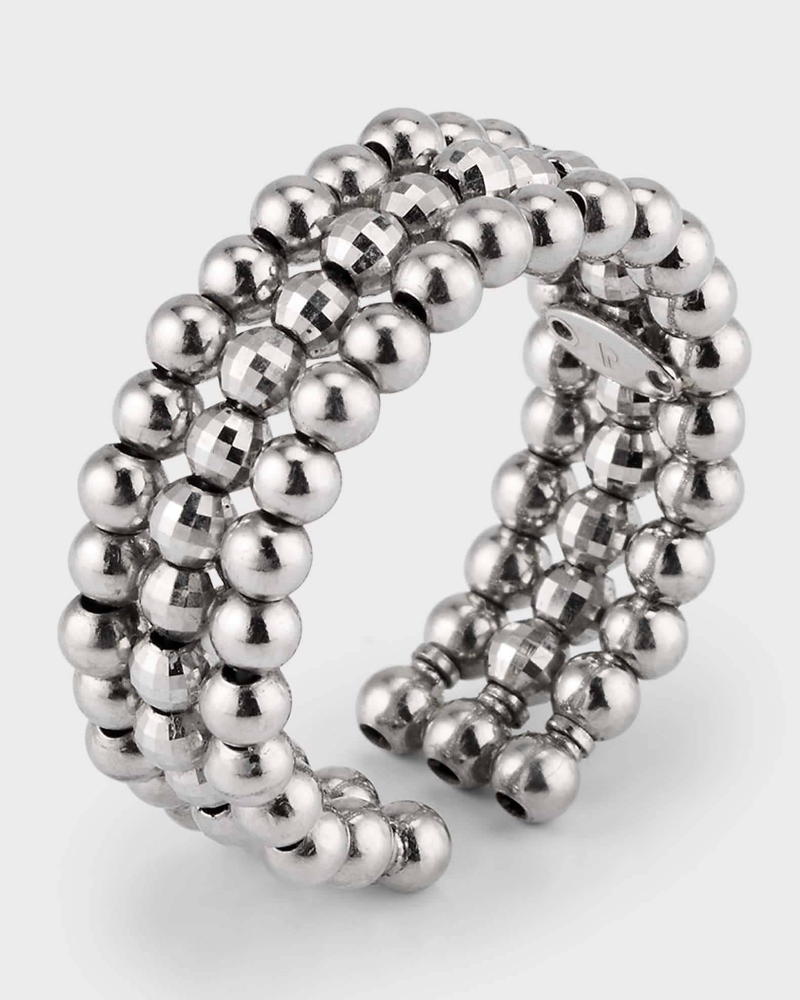 Platinum Born Triple Limitless Ring, Size about 5.5 to 7 | Neiman Marcus