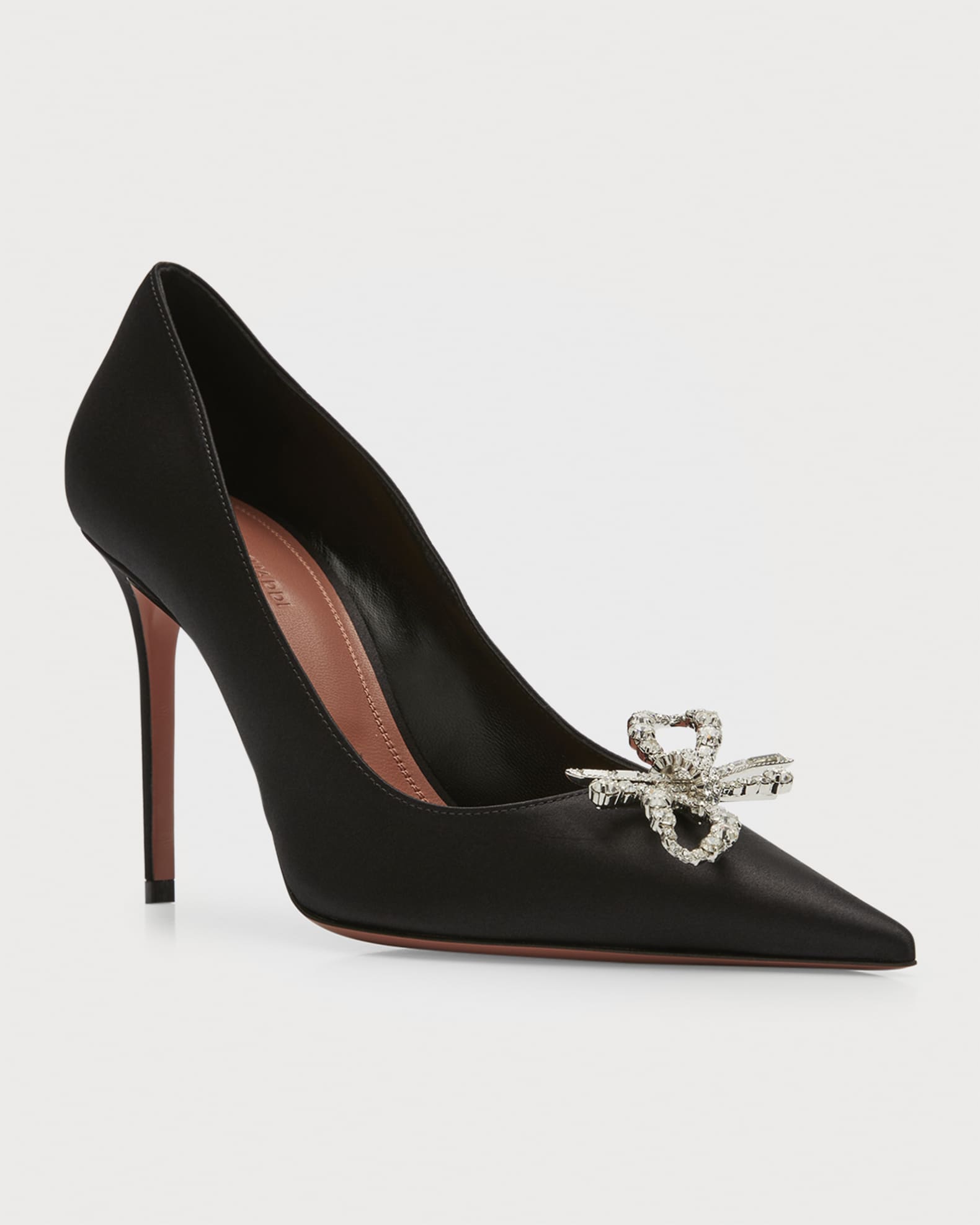 Amina Muaddi Bow Heels