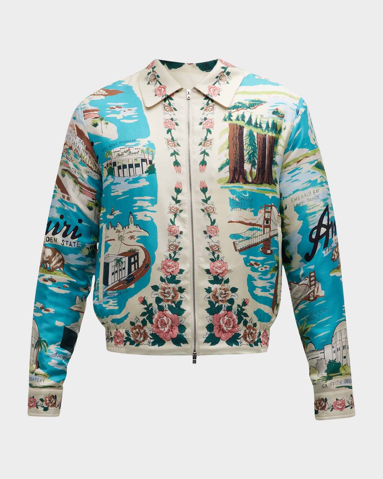 Amiri Men's California Hawaiian Jacket | Neiman Marcus