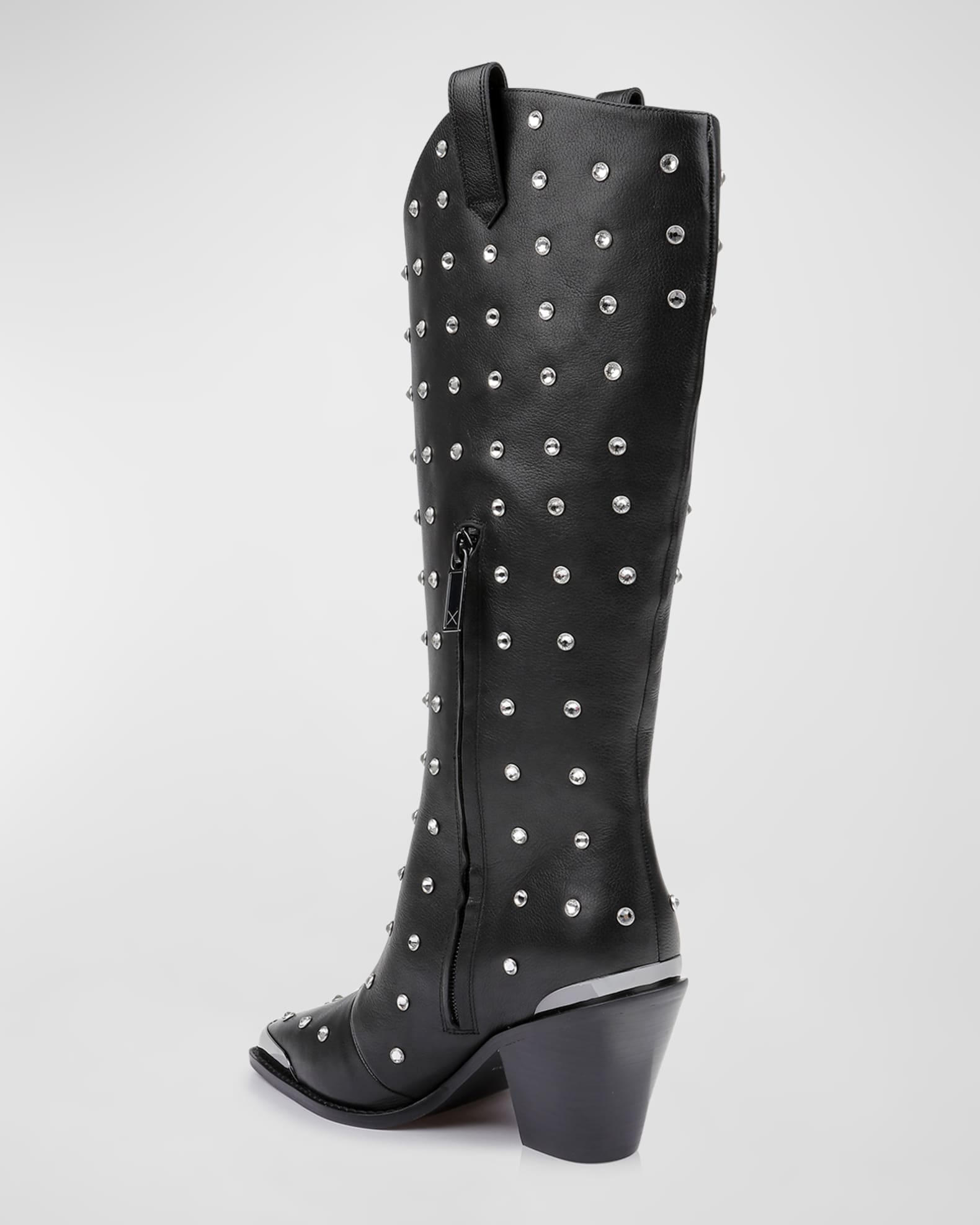 DanielXDiamond Blazing Saddle Stud Western Boots | Neiman Marcus