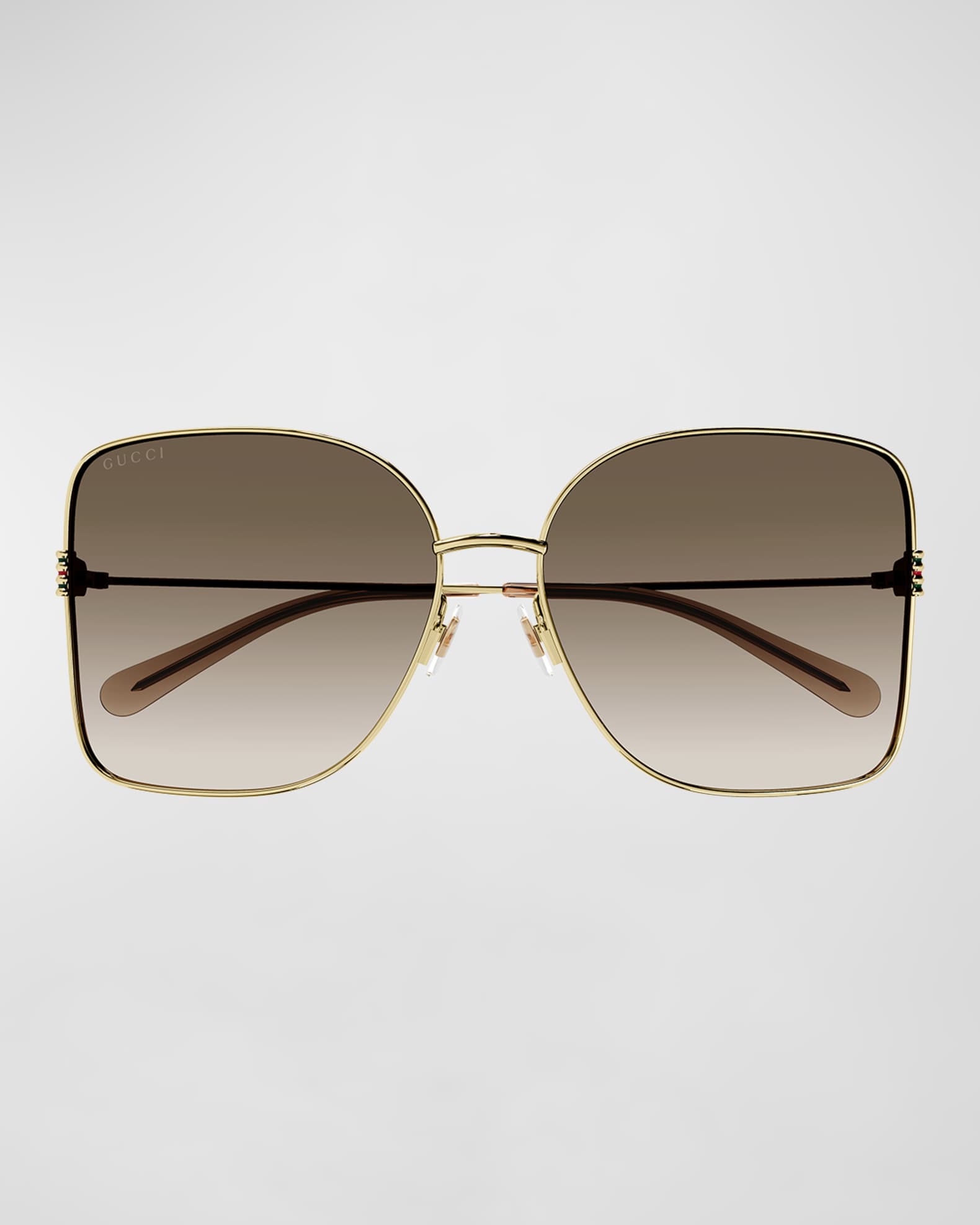 Gucci Gradient GG Metal & Acetate Butterfly Sunglasses | Neiman Marcus