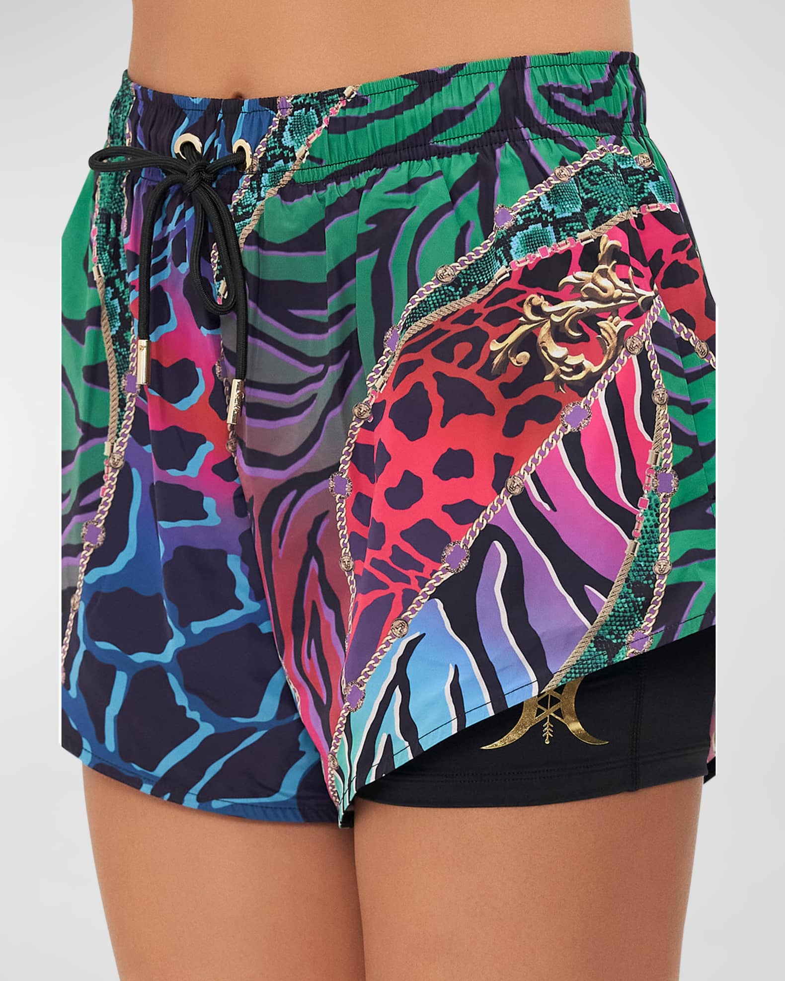 Camilla Under The Neon Sun Running Shorts | Neiman Marcus