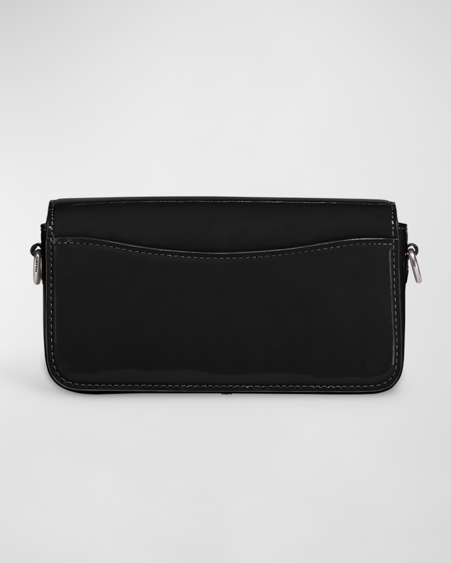 Coach Studio Flap Patent Leather Shoulder Bag | Neiman Marcus