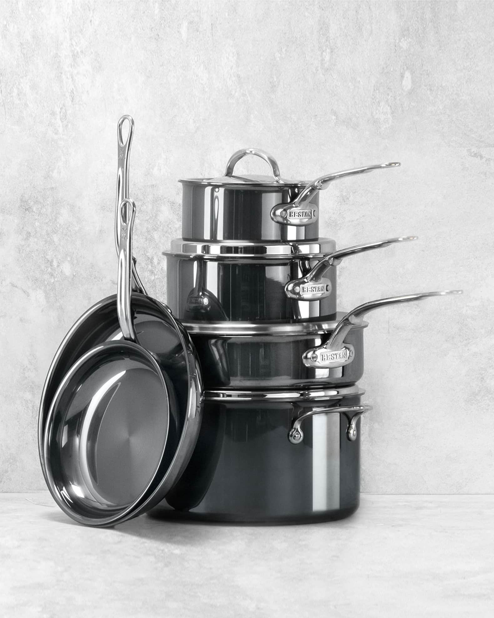 Hestan Hestan NanoBond Titanium 10-Piece Ultimate Cookware Set | Neiman ...