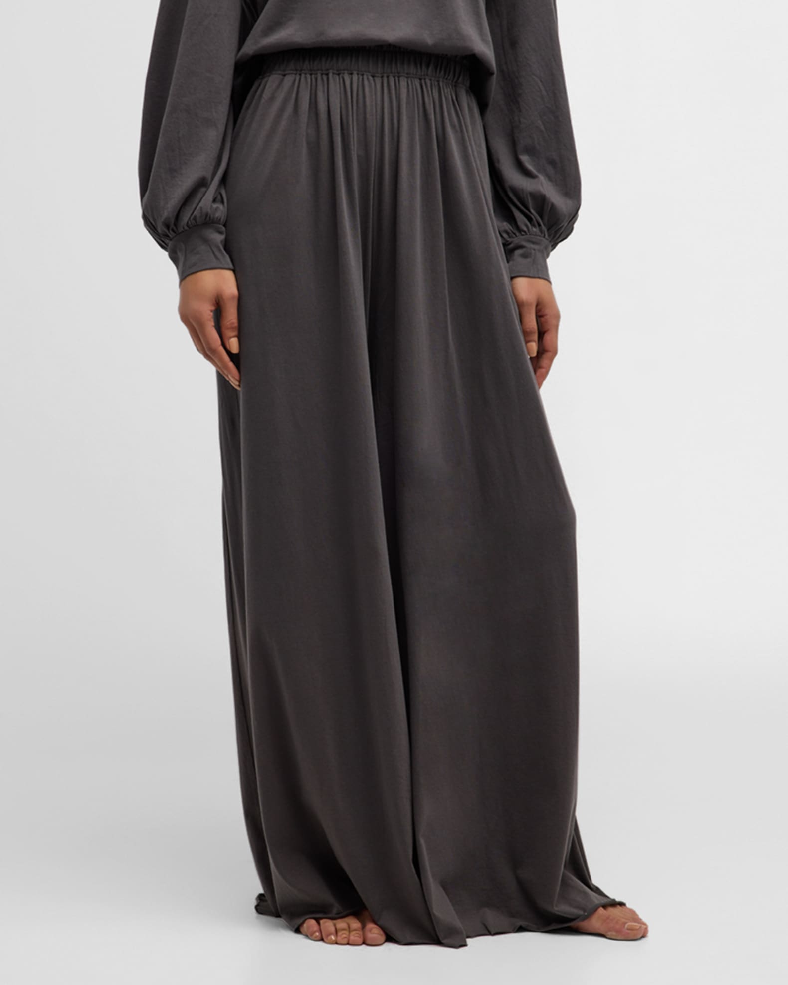 Lunya Organic Pima Wide-Leg Pants | Neiman Marcus